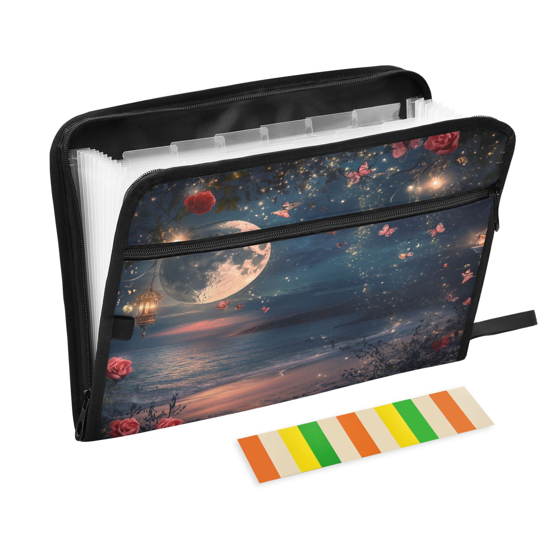 DIXRUYEE Organ Folders Expanding Folder with Color Label 13 Pocket ...