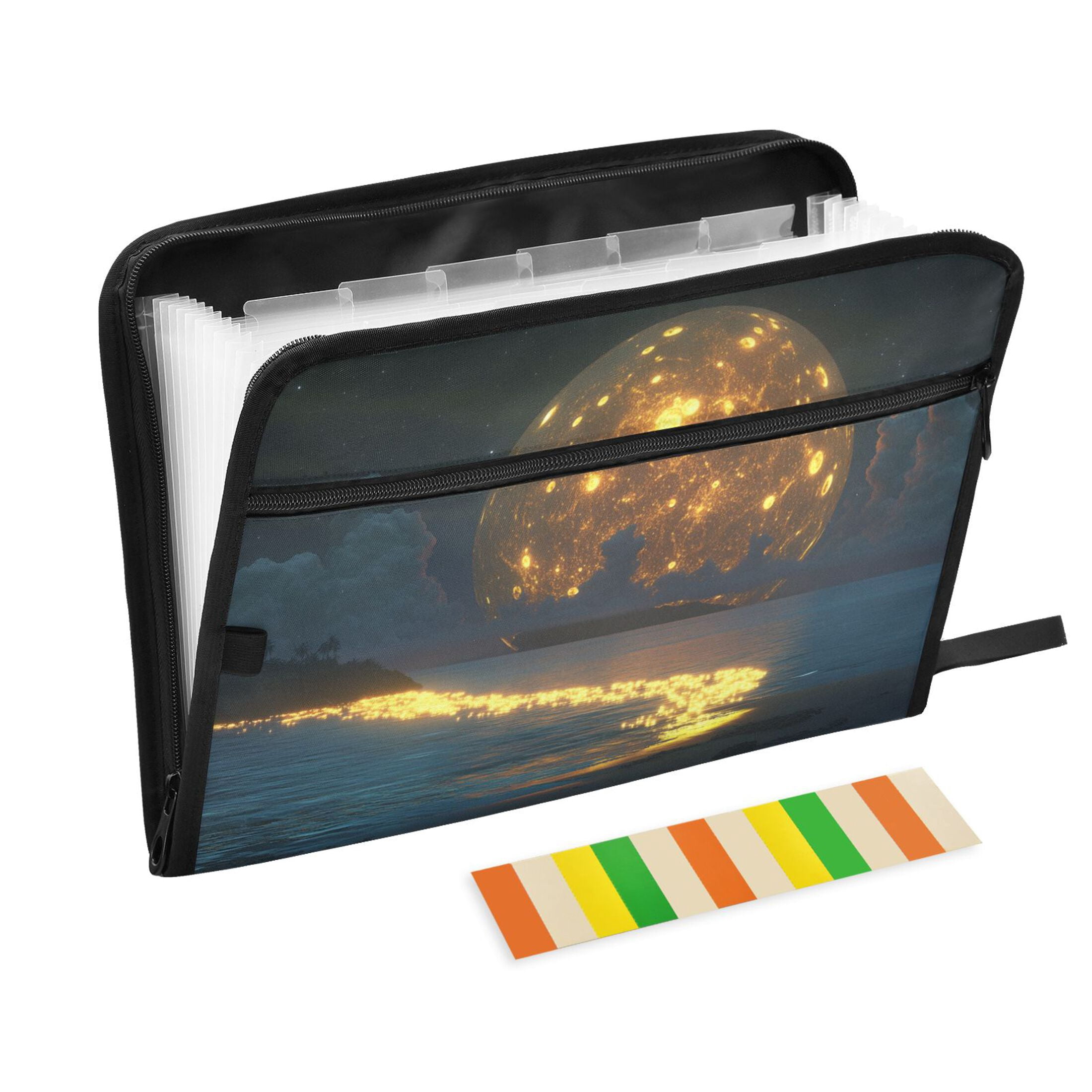 DIXRUYEE Organ Folders Expanding Folder with Color Label 13 Pocket ...