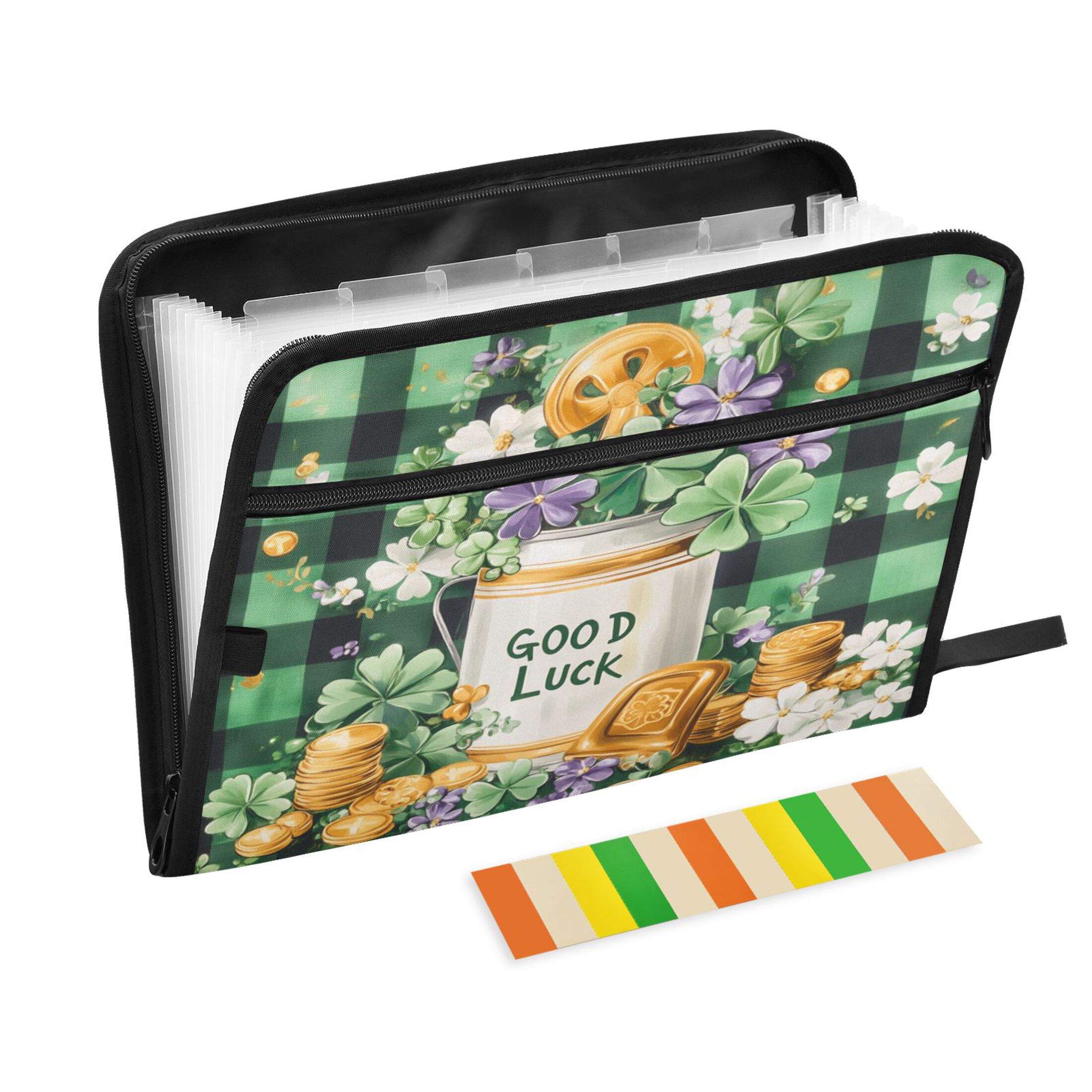 DIXRUYEE Organ Folders Expanding Folder with Color Label 13 Pocket Good ...