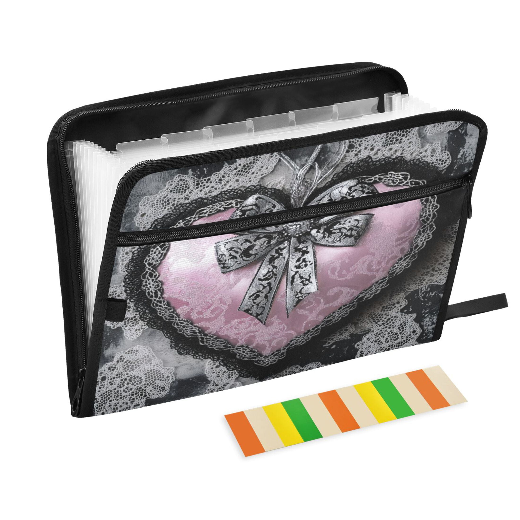 DIXRUYEE Organ Folders Expanding Folder with Color Label 13 Pocket ...