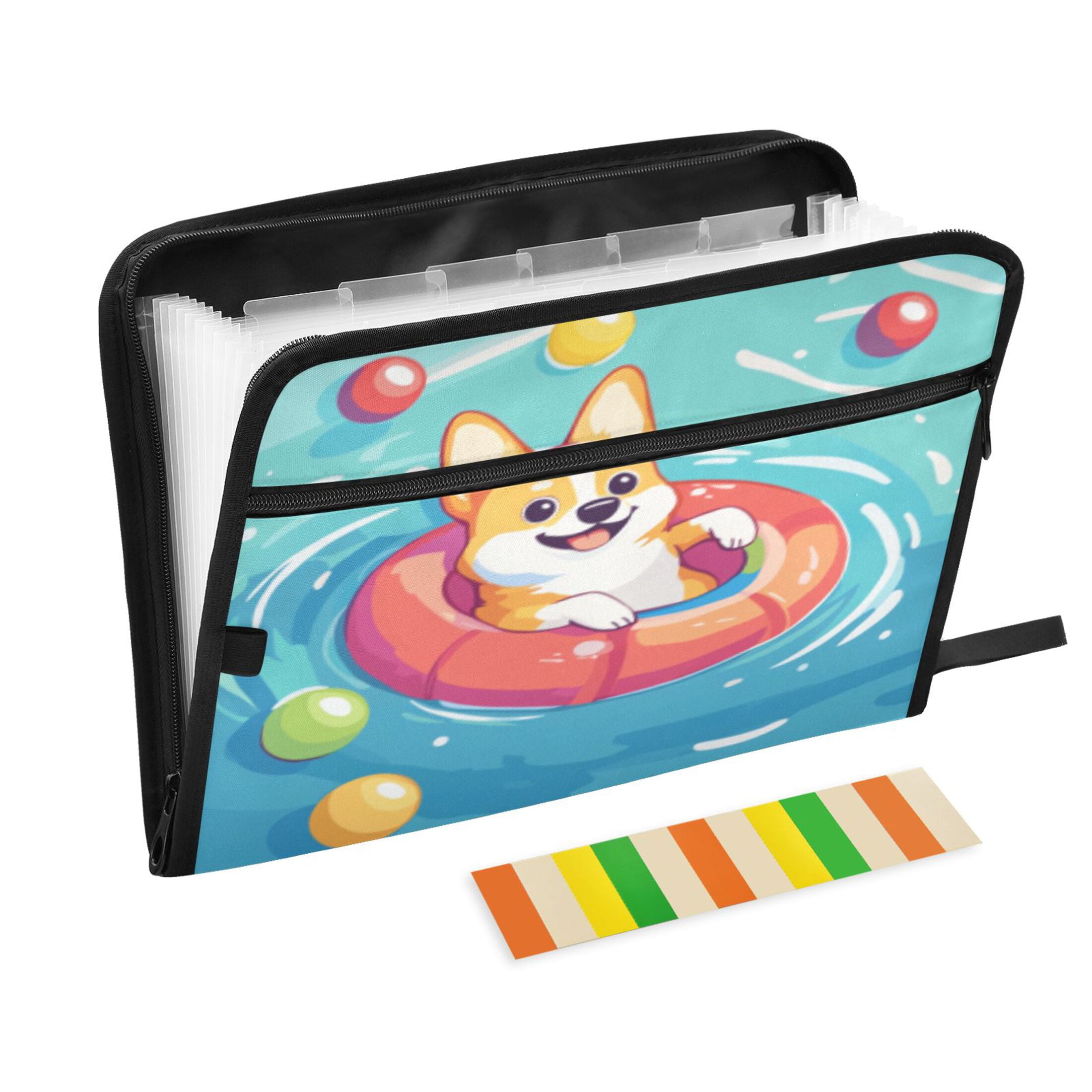 DIXRUYEE Organ Folders Expanding Folder with Color Label 13 Pocket ...