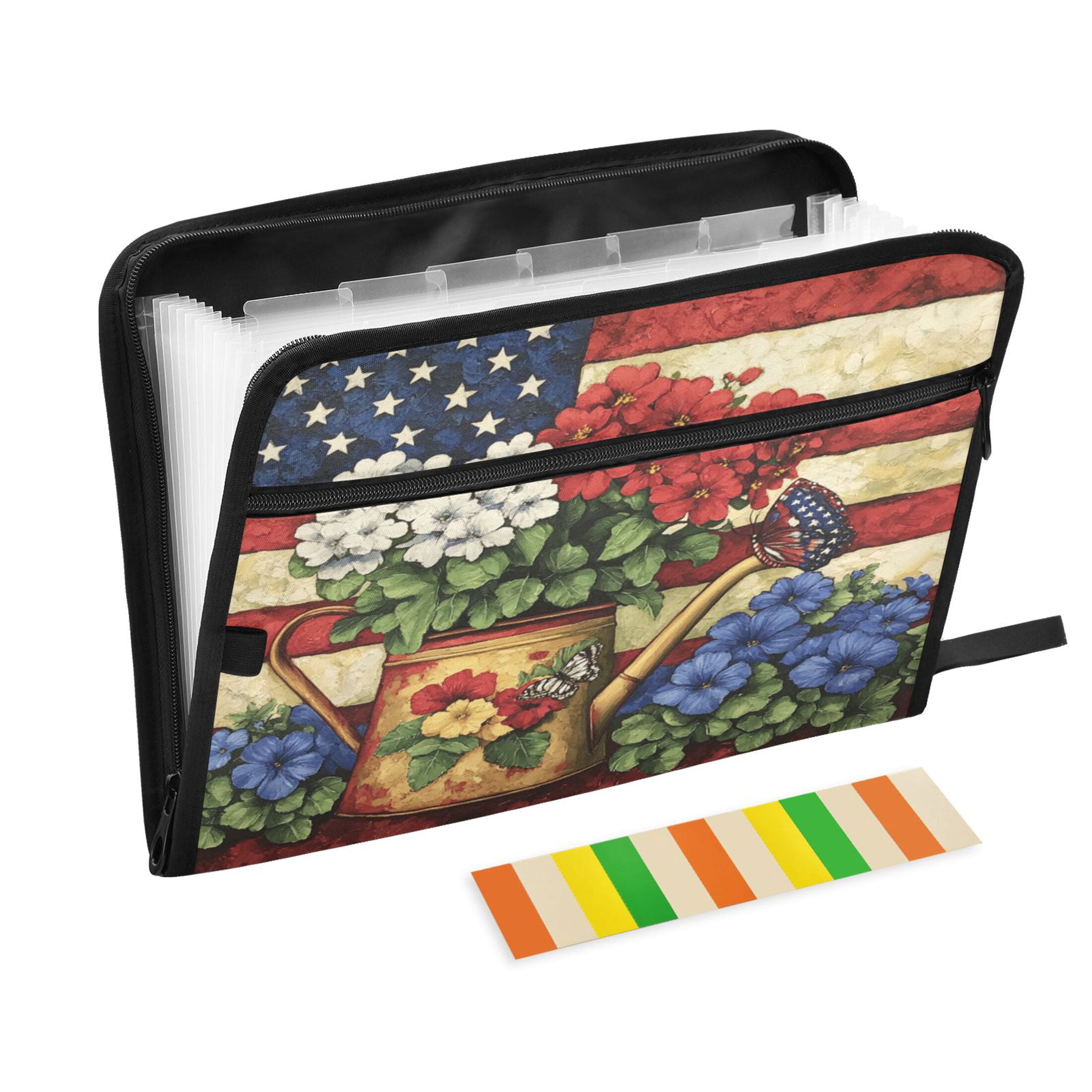 DIXRUYEE Organ Folders Expanding Folder with Color Label 13 Pocket ...