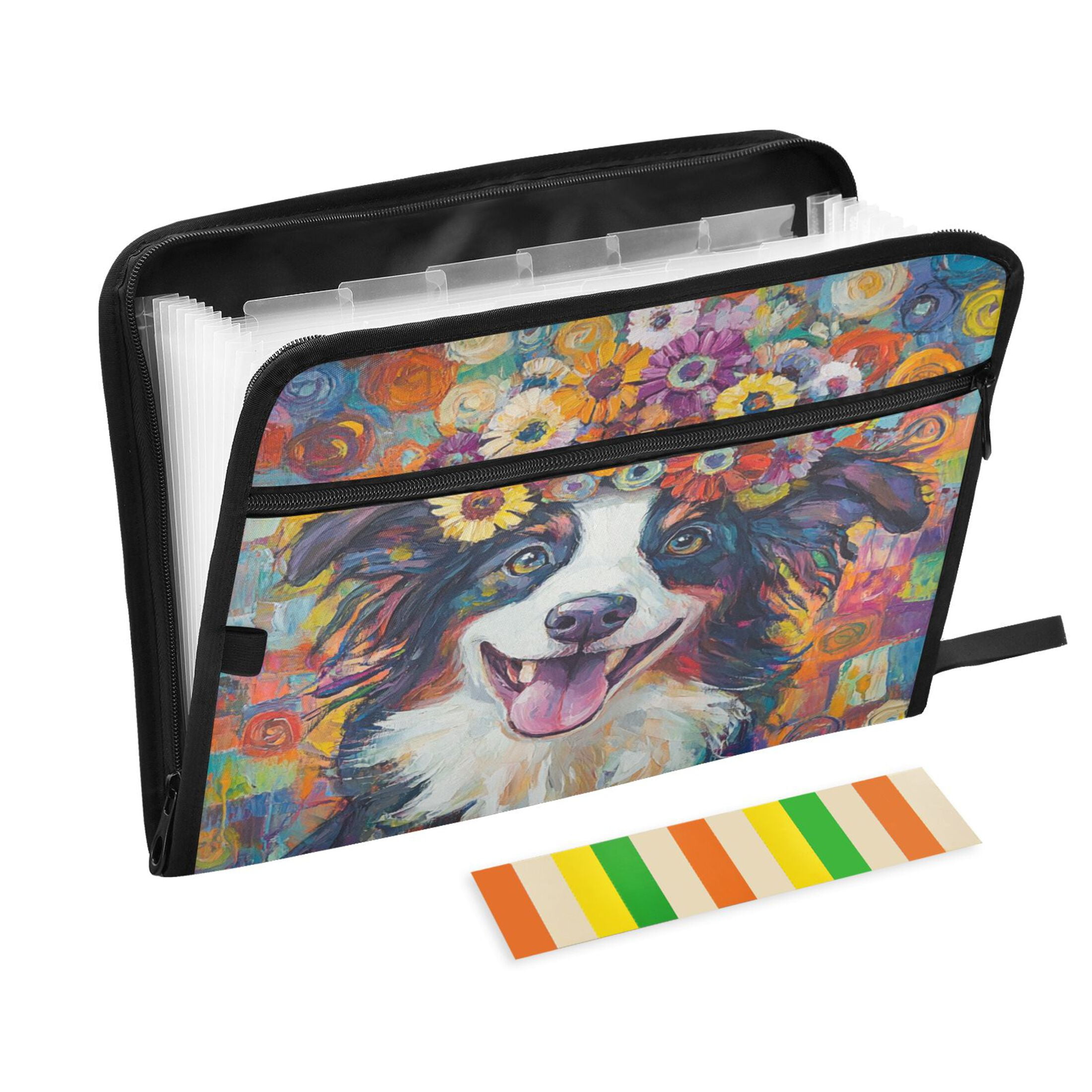 DIXRUYEE Organ Folders Expanding Folder with Color Label 13 Pocket ...