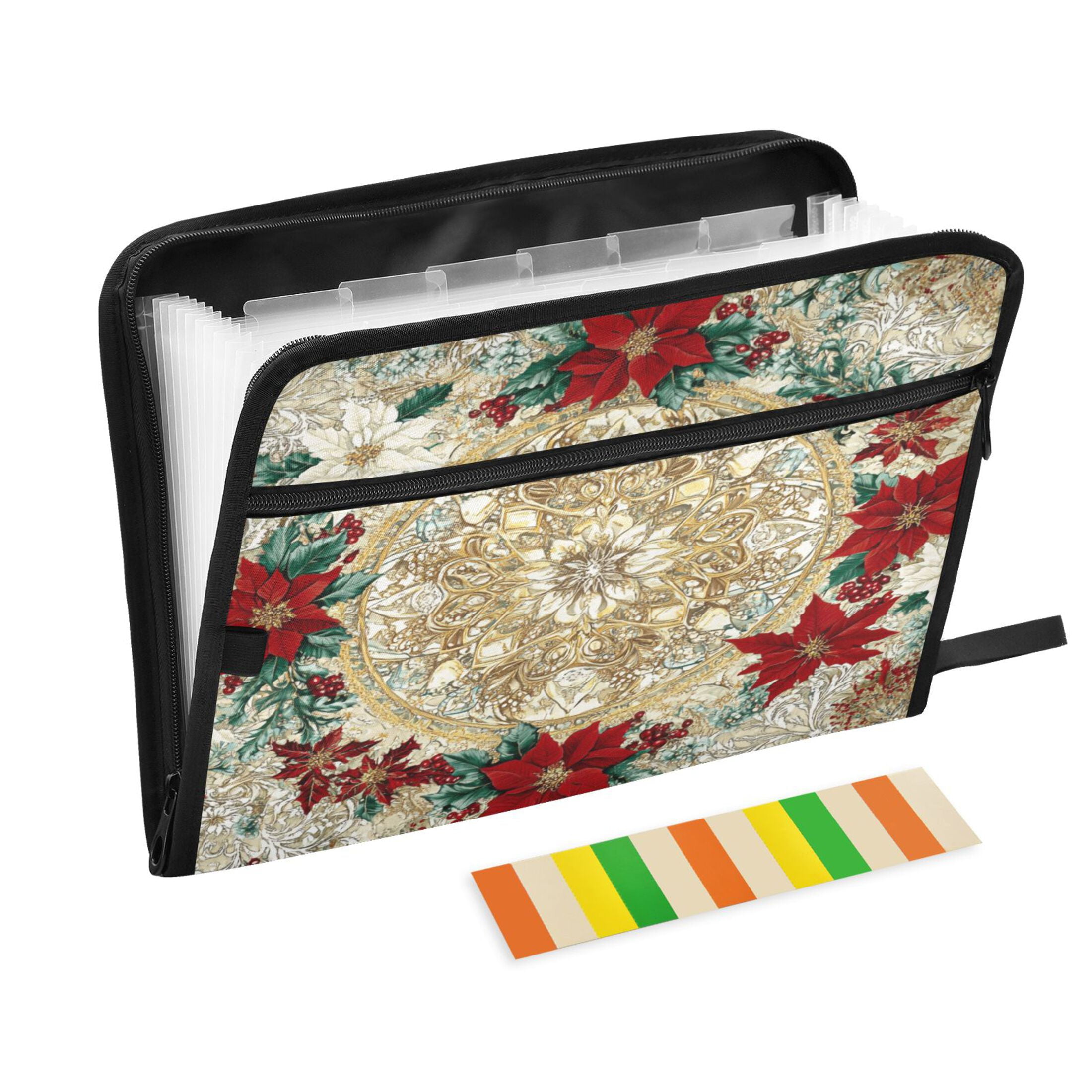 DIXRUYEE Organ Folders Expanding Folder with Color Label 13 Pocket ...