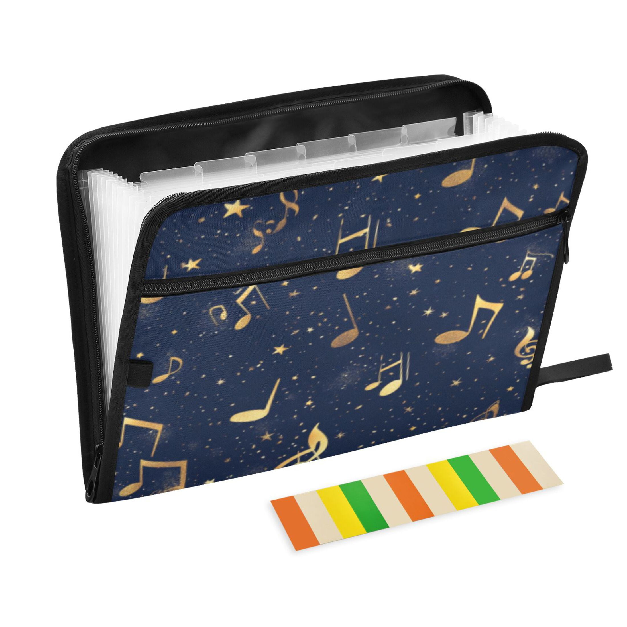 DIXRUYEE Organ Folders Expanding Folder with Color Label 13 Pocket ...