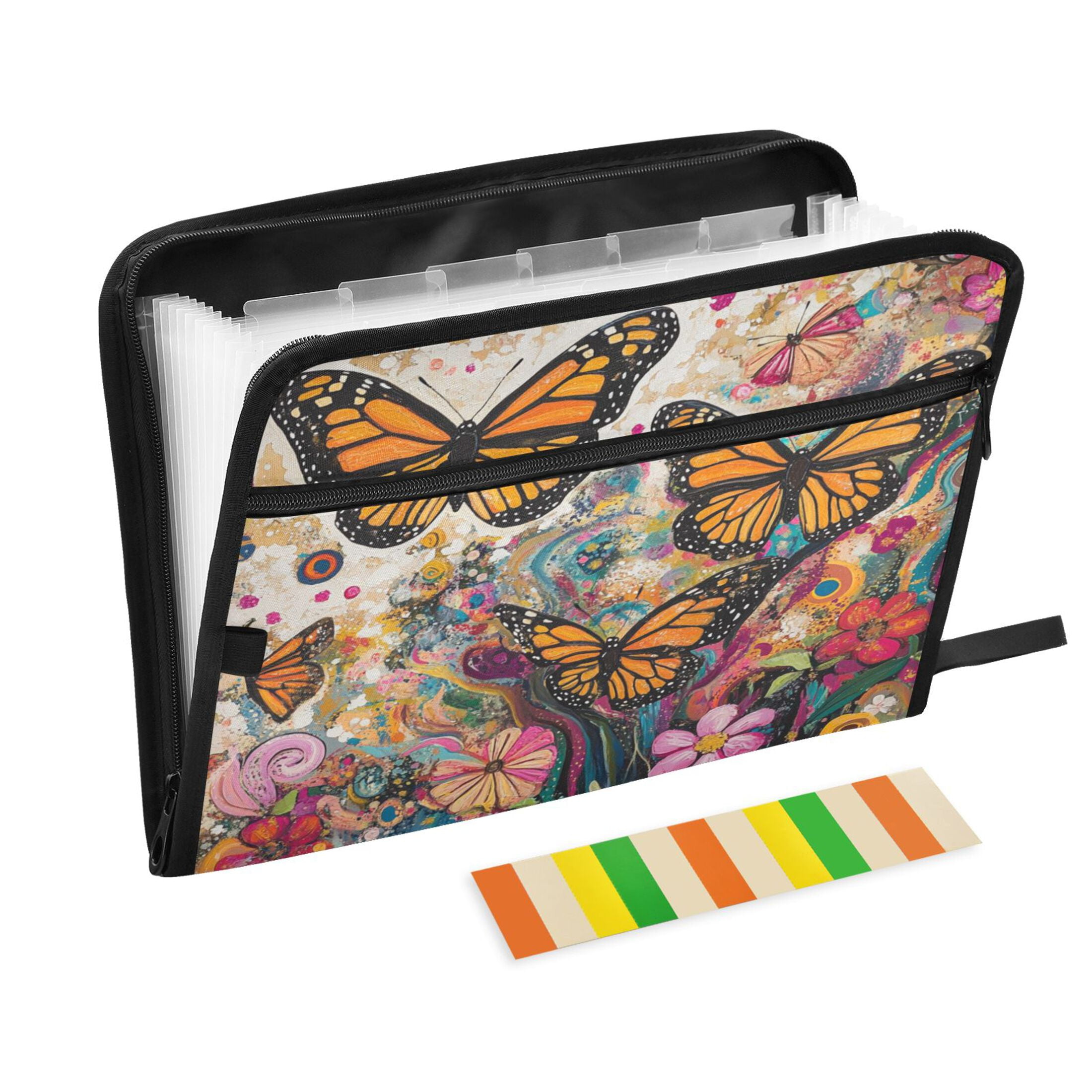 DIXRUYEE Organ Folders Expanding Folder with Color Label 13 Pocket ...