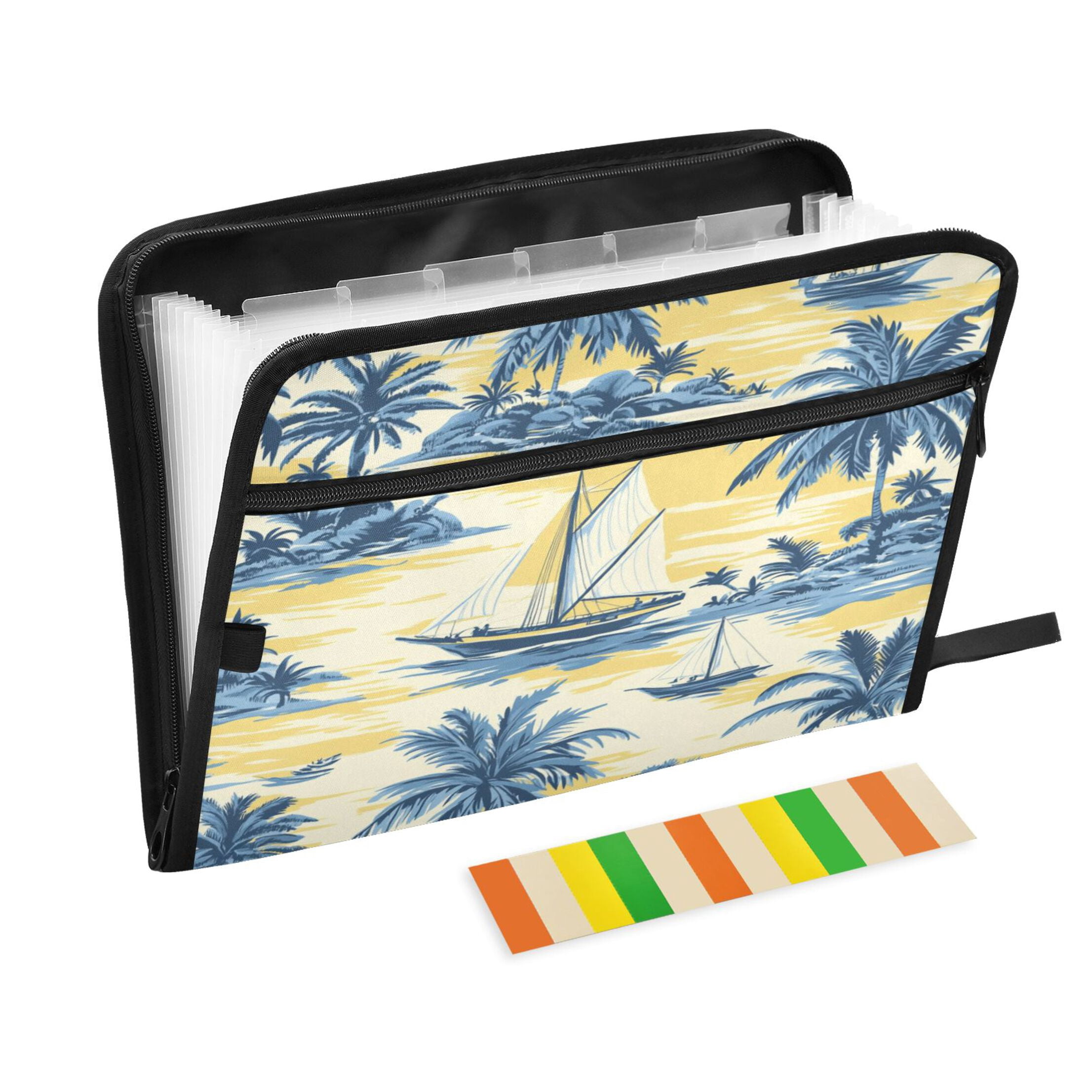DIXRUYEE Organ Folders Expanding Folder with Color Label 13 Pocket ...