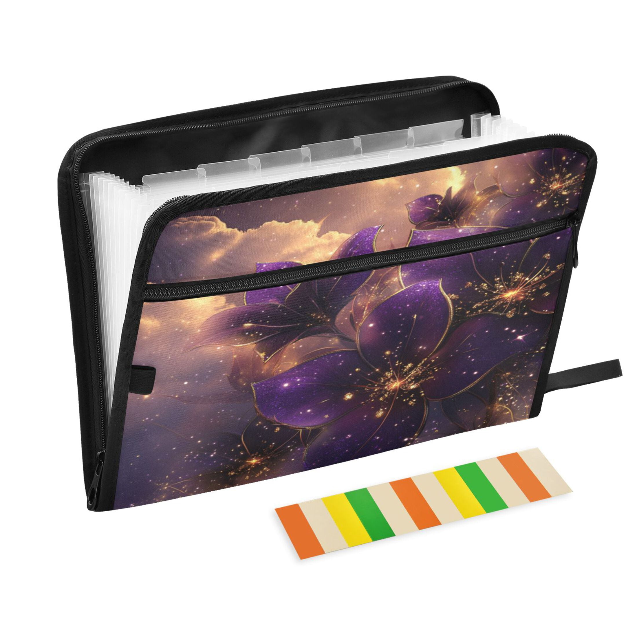 DIXRUYEE Organ Folders Expanding Folder with Color Label 13 Pocket ...