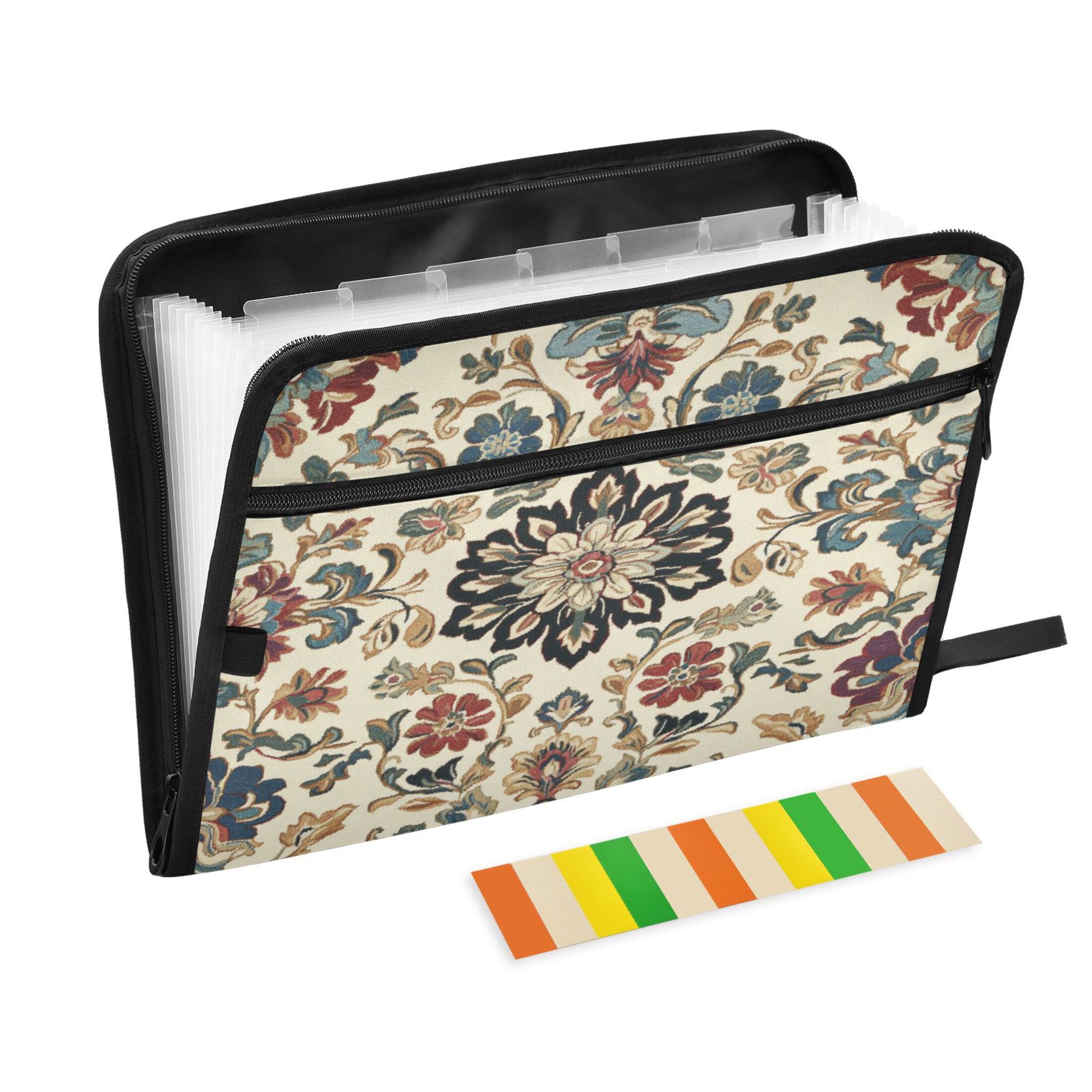 DIXRUYEE Organ Folders Expanding Folder with Color Label 13 Pocket ...