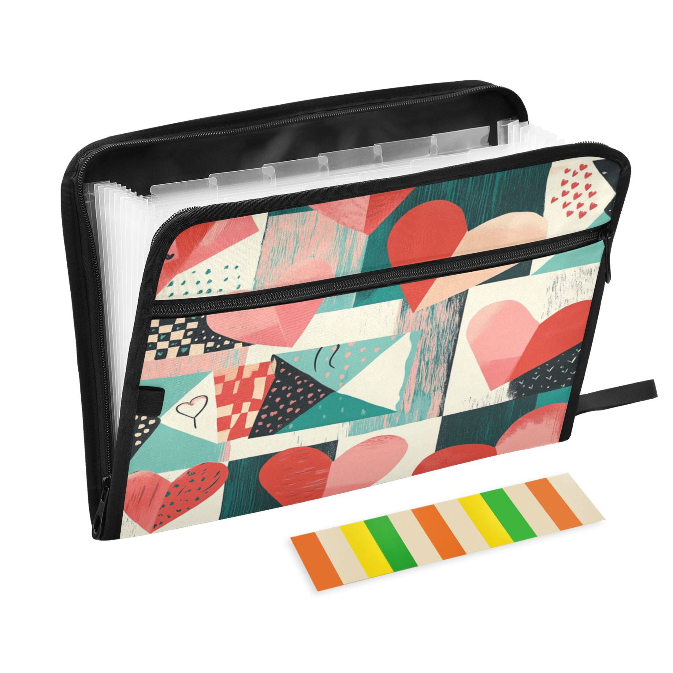 DIXRUYEE Organ Folders Expanding Folder with Color Label 13 Pocket ...
