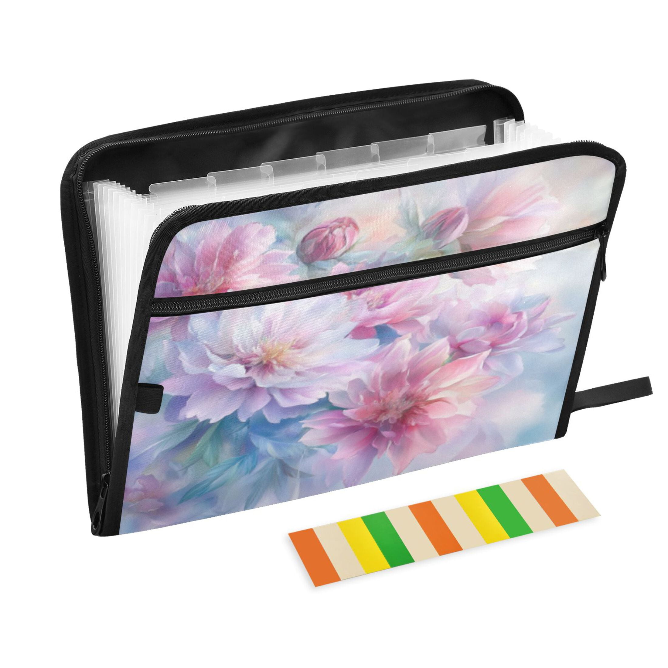 DIXRUYEE Organ Folders Expanding Folder with Color Label 13 Pocket ...