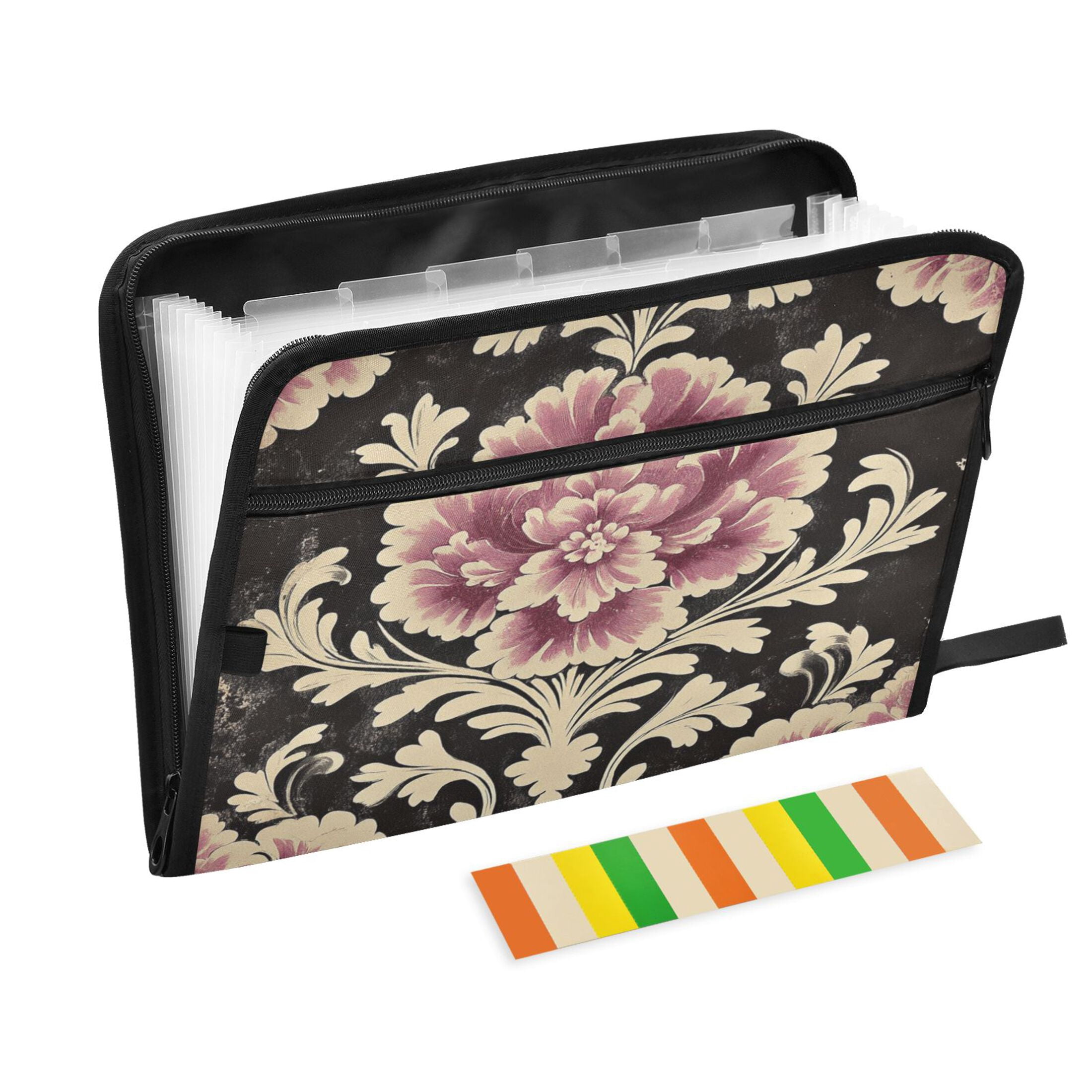DIXRUYEE Organ Folders Expanding Folder with Color Label 13 Pocket ...