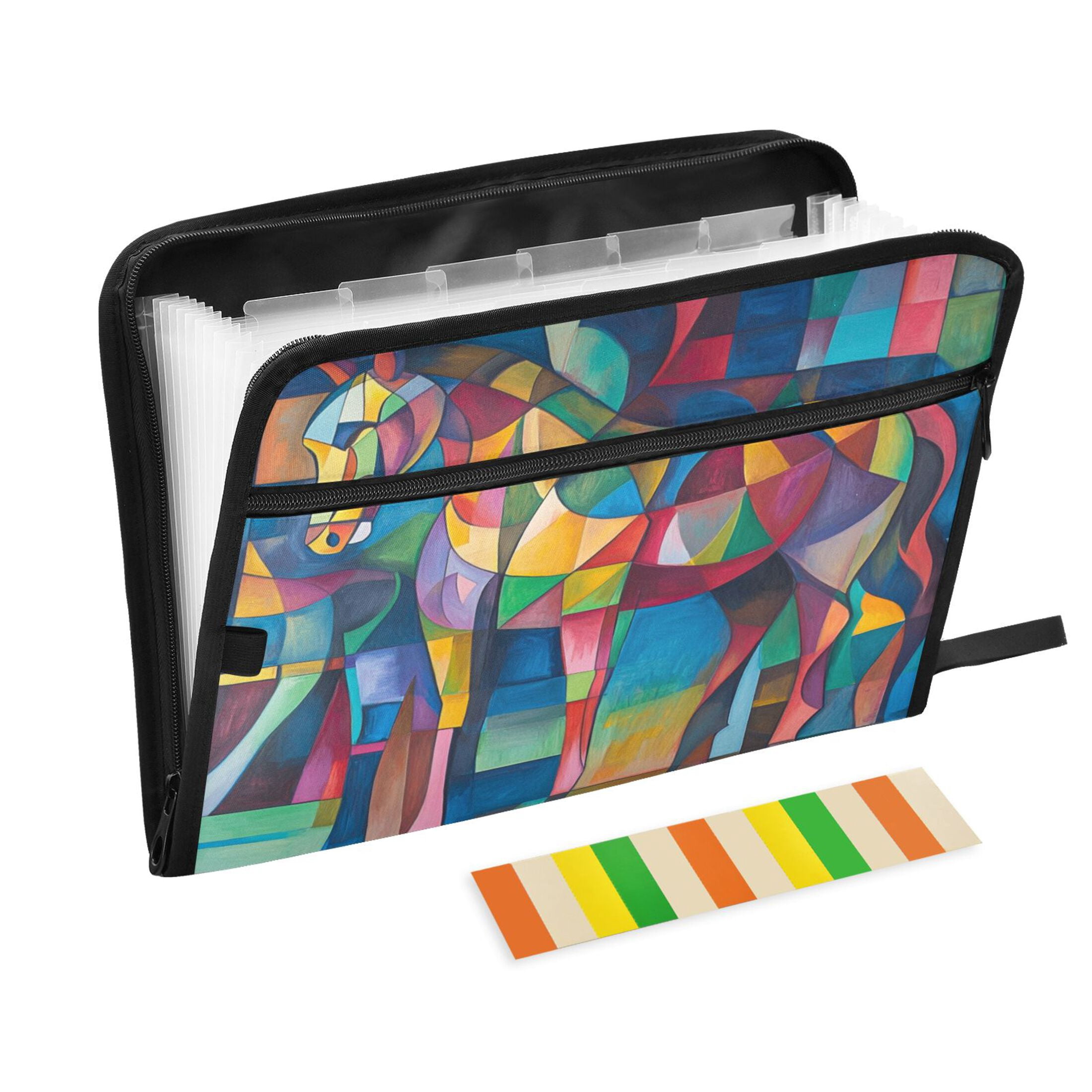 DIXRUYEE Organ Folders Expanding Folder with Color Label 13 Pocket ...