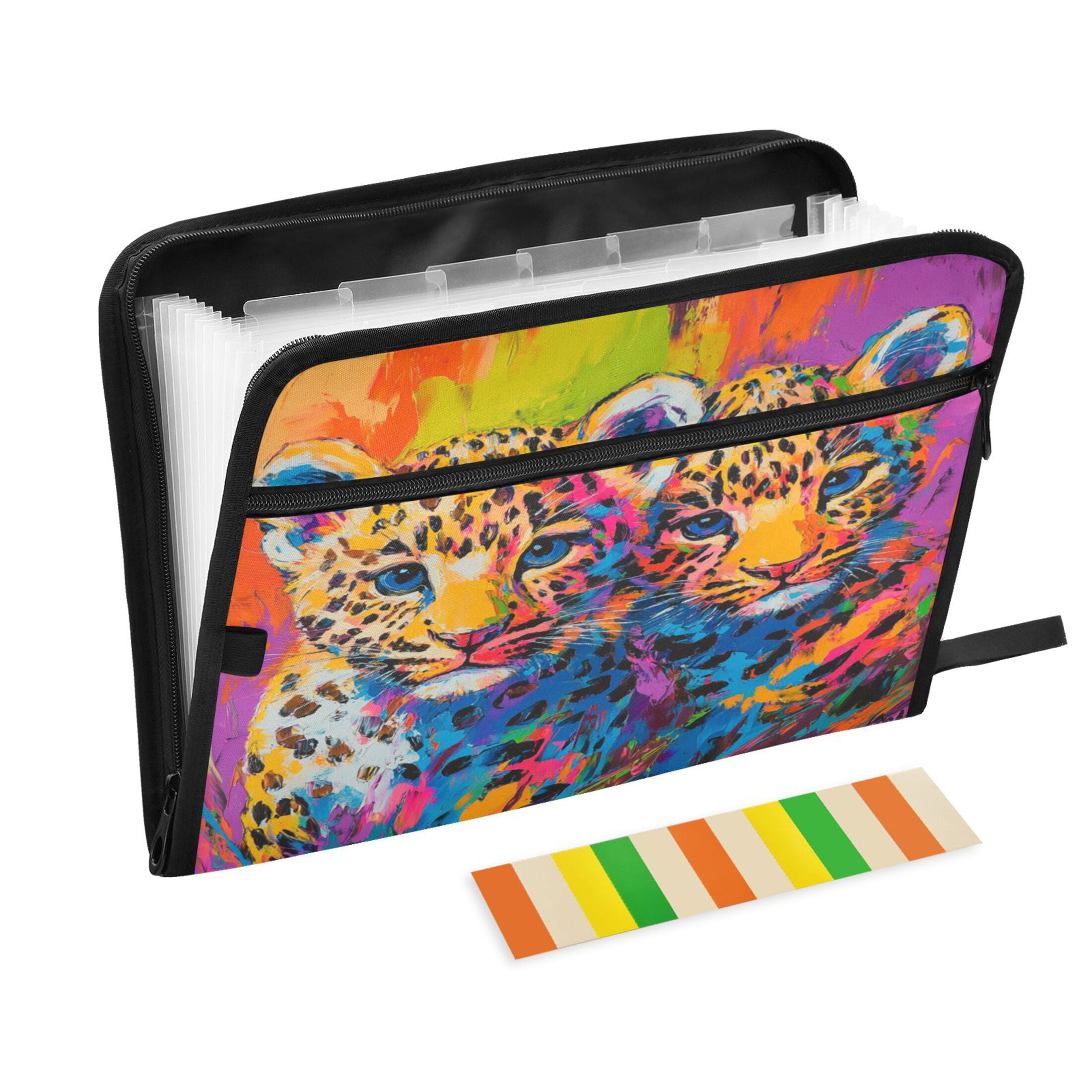 DIXRUYEE Organ Folders Expanding Folder with Color Label 13 Pocket ...