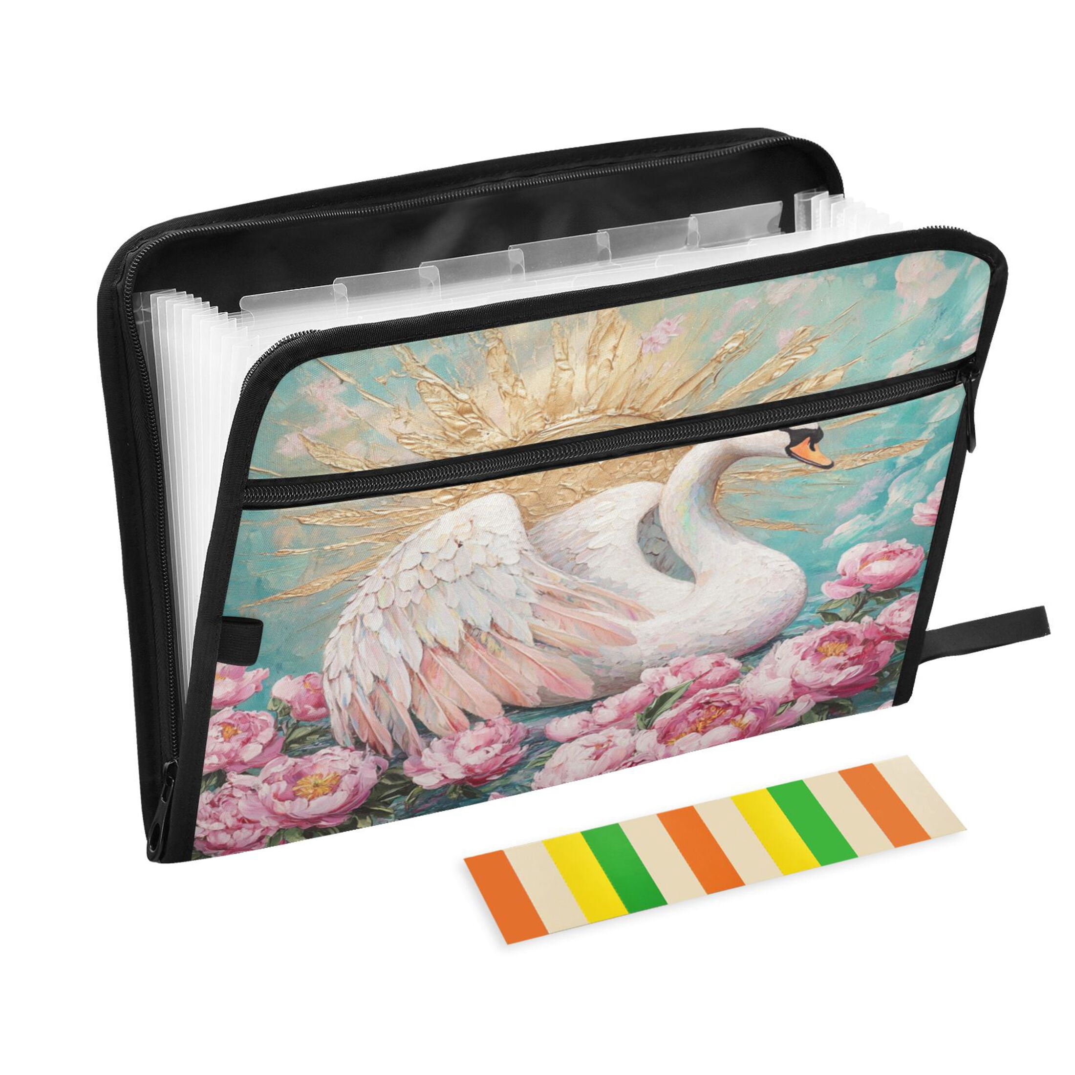 DIXRUYEE Organ Folders Expanding Folder with Color Label 13 Pocket ...