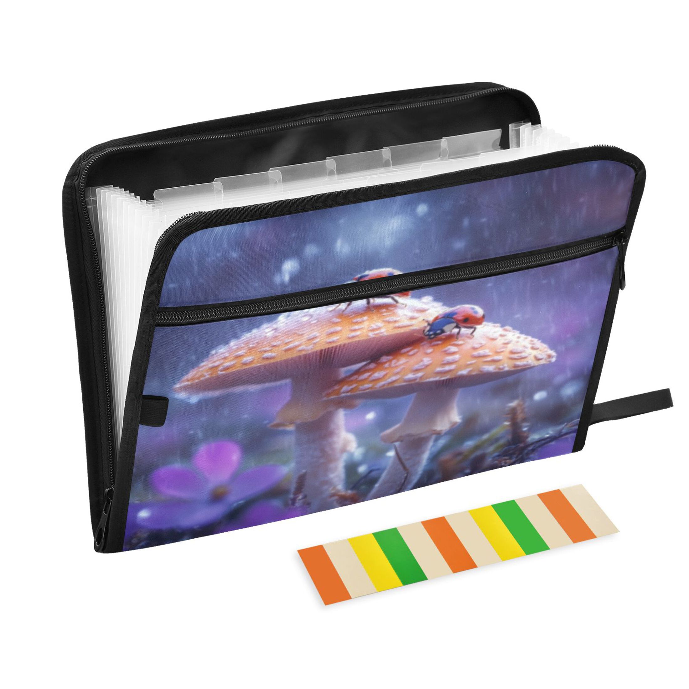 DIXRUYEE Organ Folders Expanding Folder with Color Label 13 Pocket ...