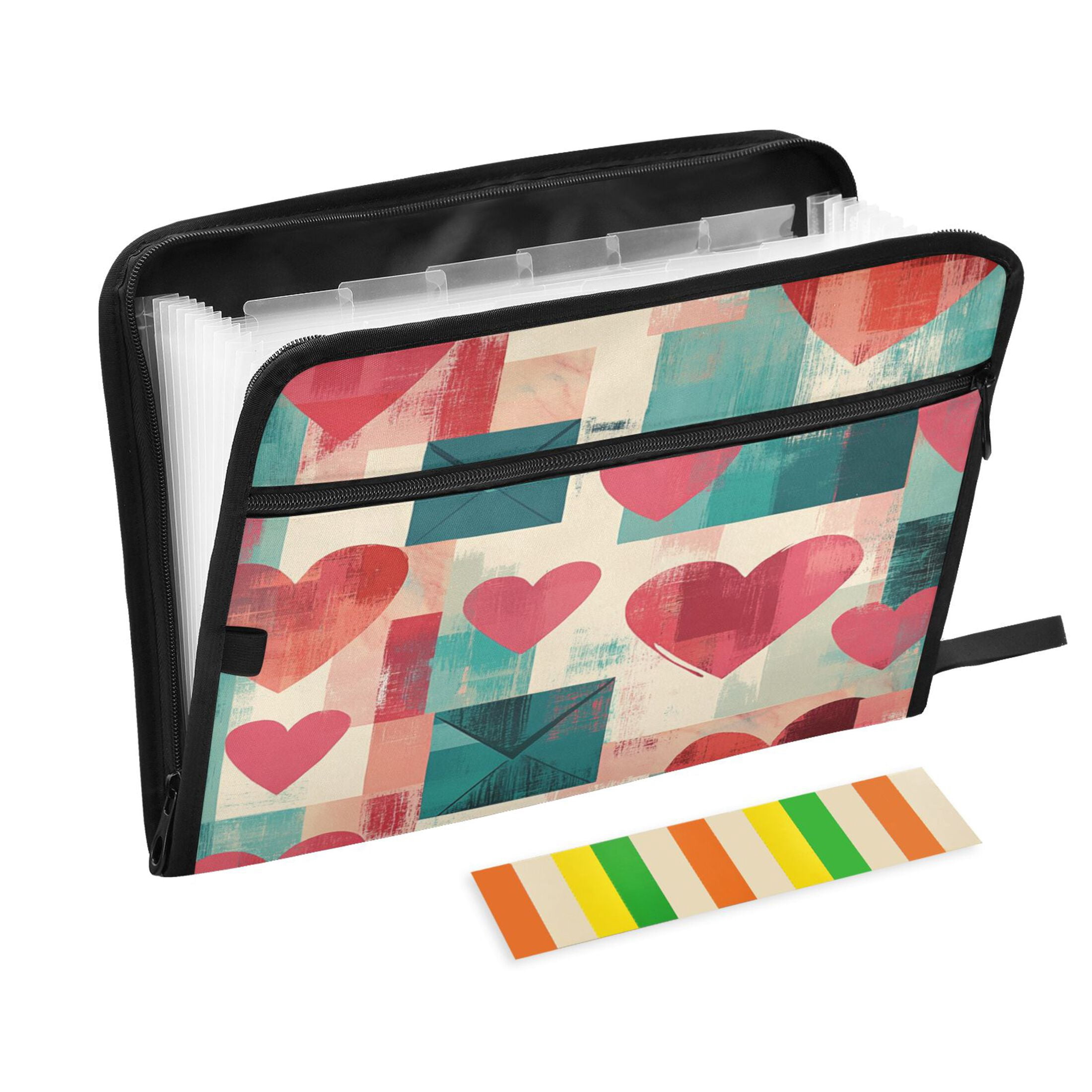 DIXRUYEE Organ Folders Expanding Folder with Color Label 13 Pocket ...