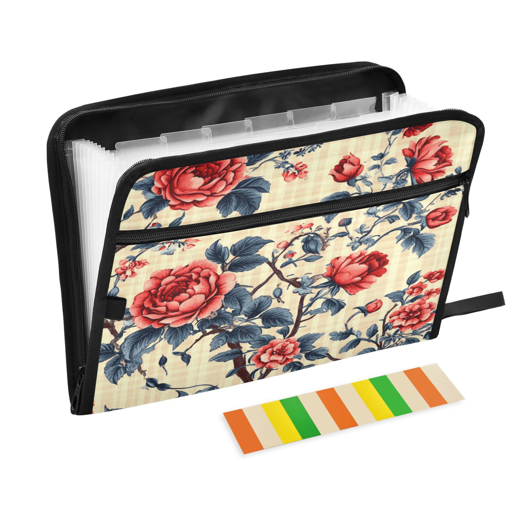 DIXRUYEE Organ Folders Expanding Folder with Color Label 13 Pocket ...