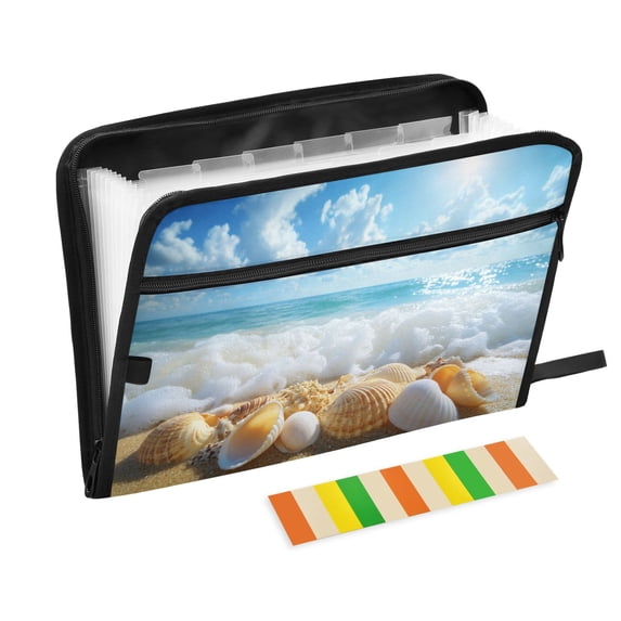 DIXRUYEE Organ Folders Expanding Folder with Color Label 13 Pocket ...