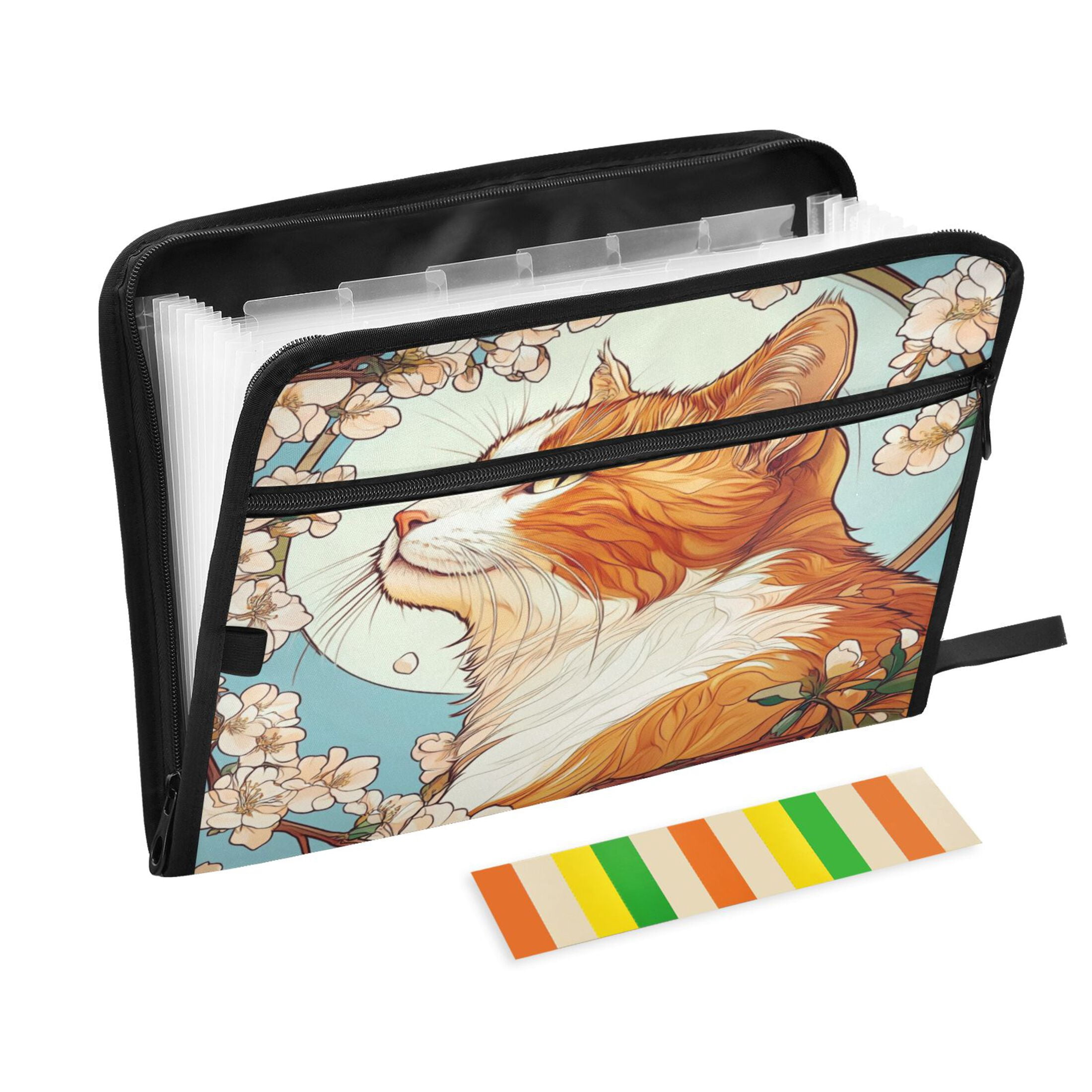 DIXRUYEE Organ Folders Expanding Folder with Color Label 13 Pocket ...