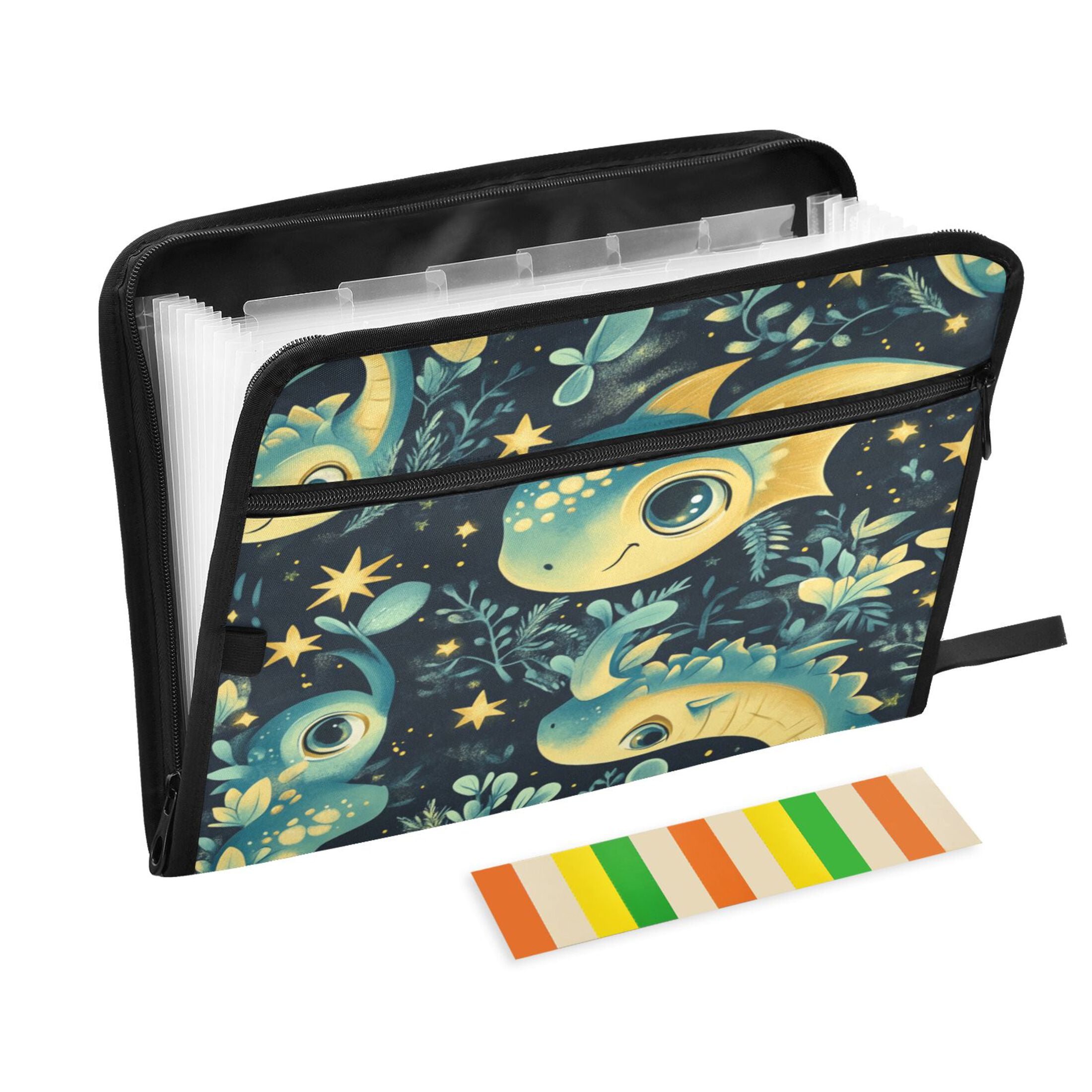 DIXRUYEE Organ Folders Expanding Folder with Color Label 13 Pocket ...