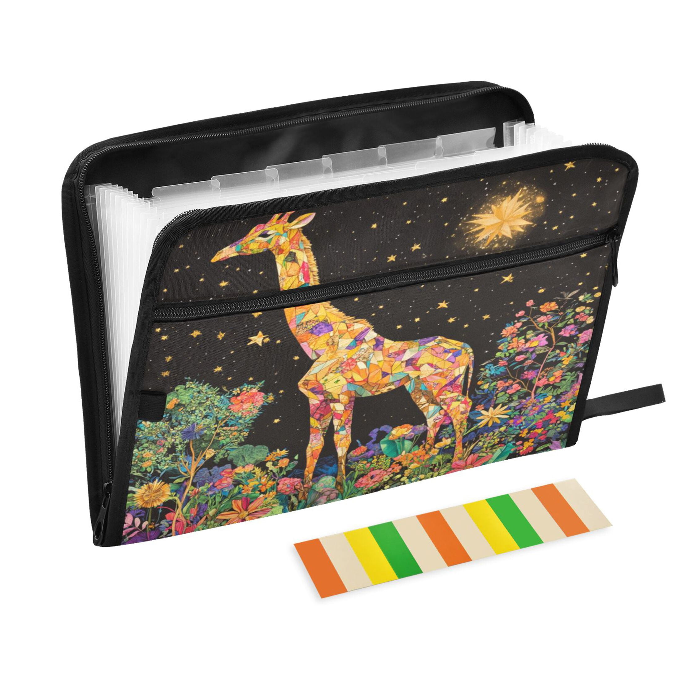 DIXRUYEE Organ Folders Expanding Folder with Color Label 13 Pocket ...
