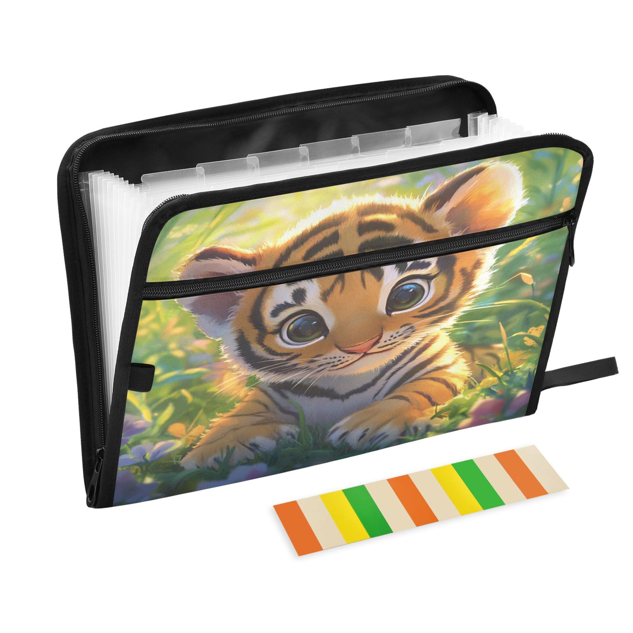 DIXRUYEE Organ Folders Expanding Folder with Color Label 13 Pocket ...