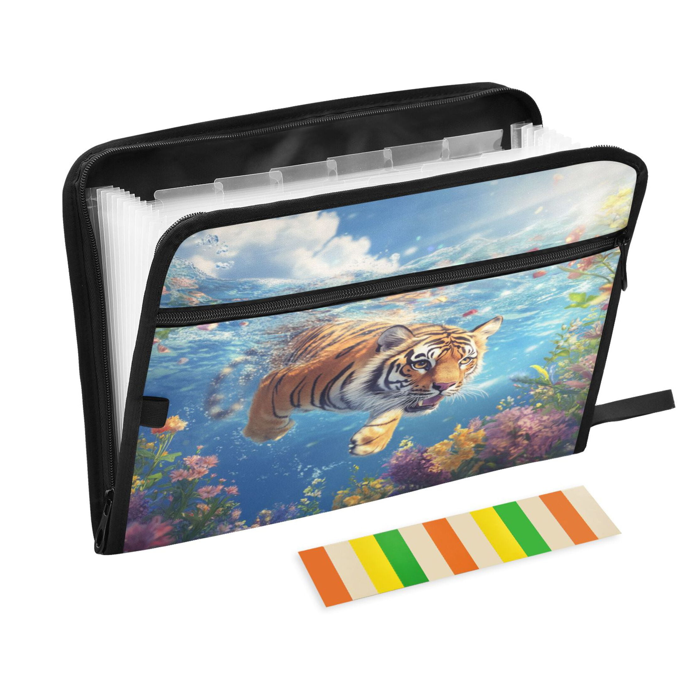 DIXRUYEE Organ Folders Expanding Folder with Color Label 13 Pocket ...