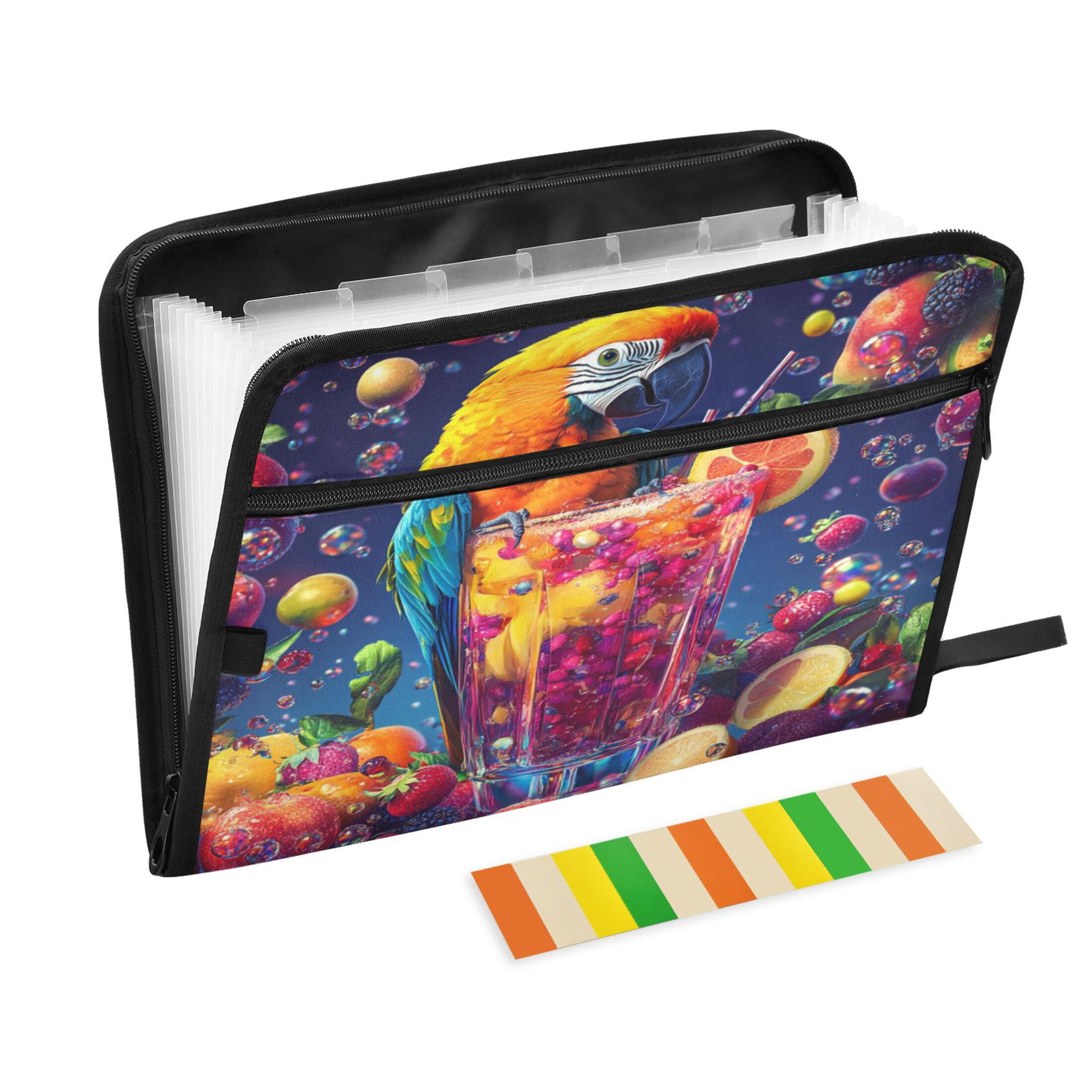 DIXRUYEE Organ Folders Expanding Folder with Color Label 13 Pocket ...