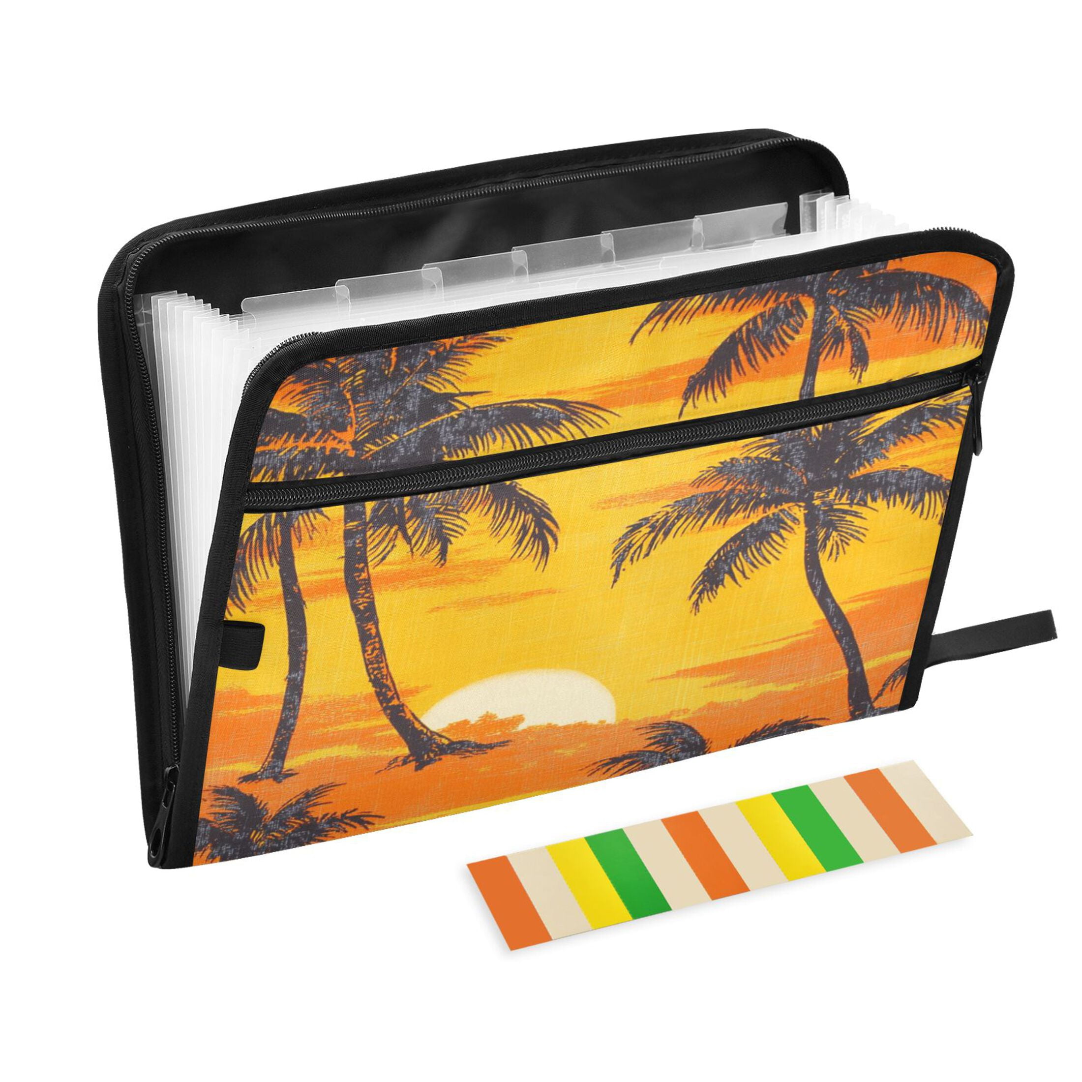 DIXRUYEE Organ Folders Expanding Folder with Color Label 13 Pocket ...