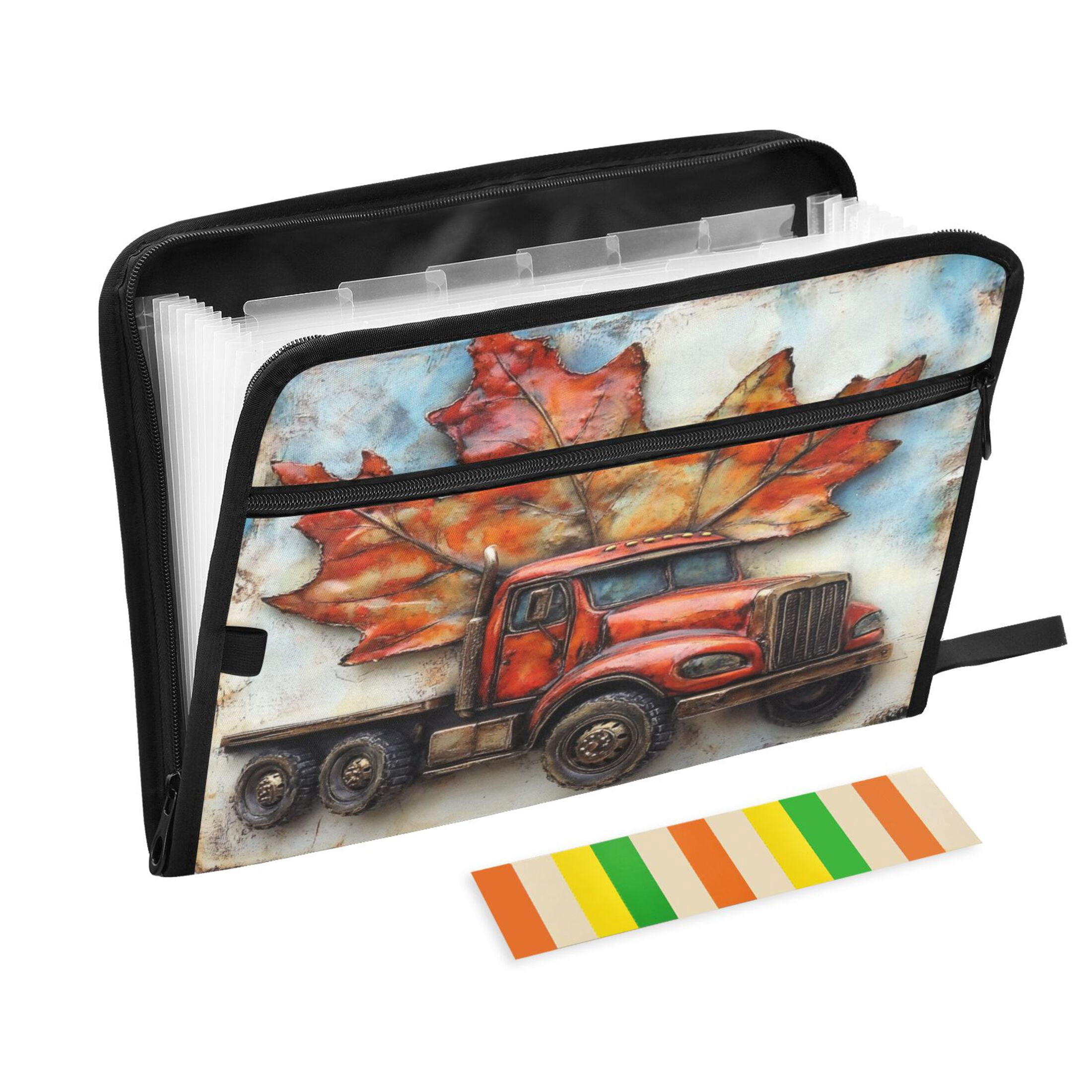DIXRUYEE Organ Folders Expanding Folder with Color Label 13 Pocket ...