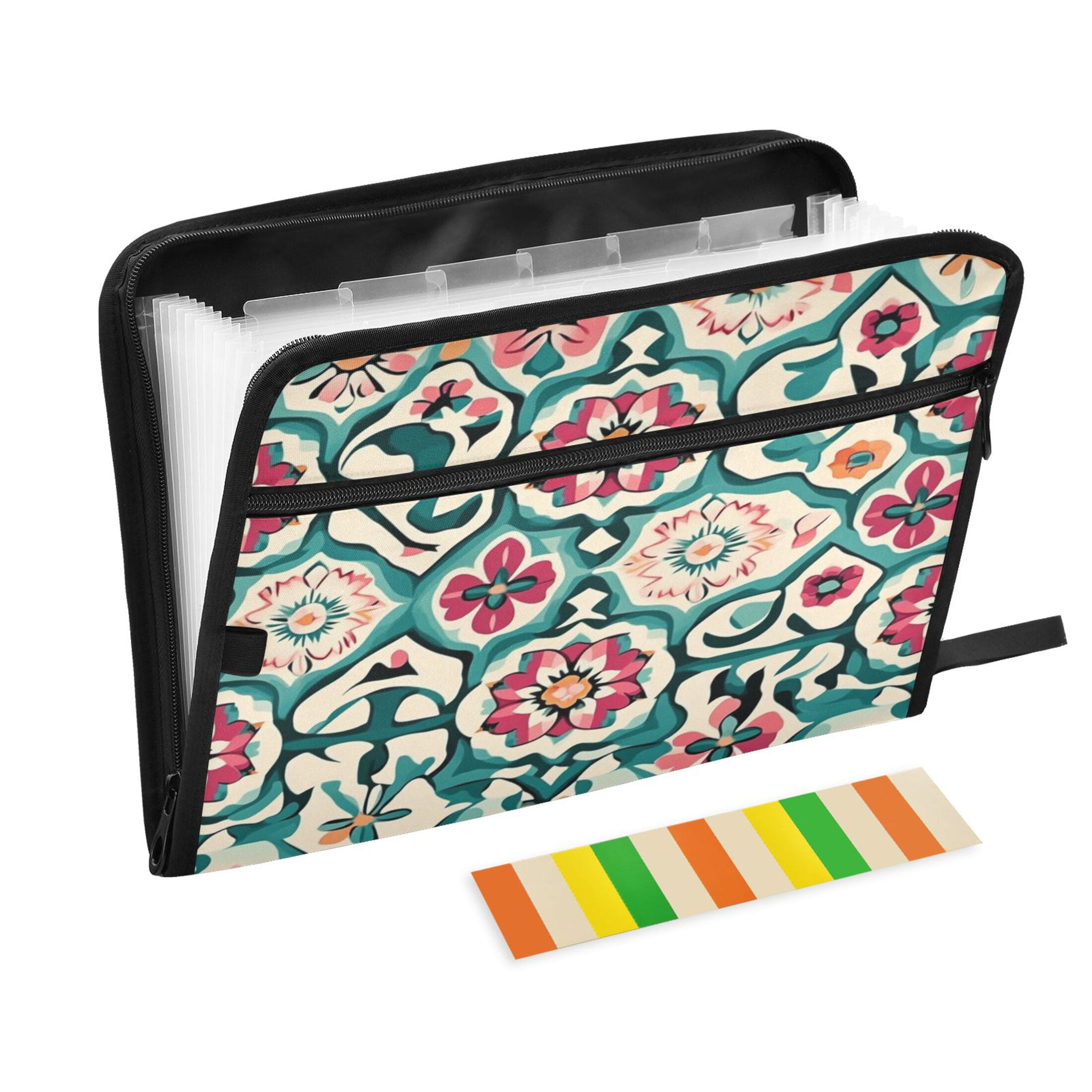 DIXRUYEE Organ Folders Expanding Folder with Color Label 13 Pocket ...