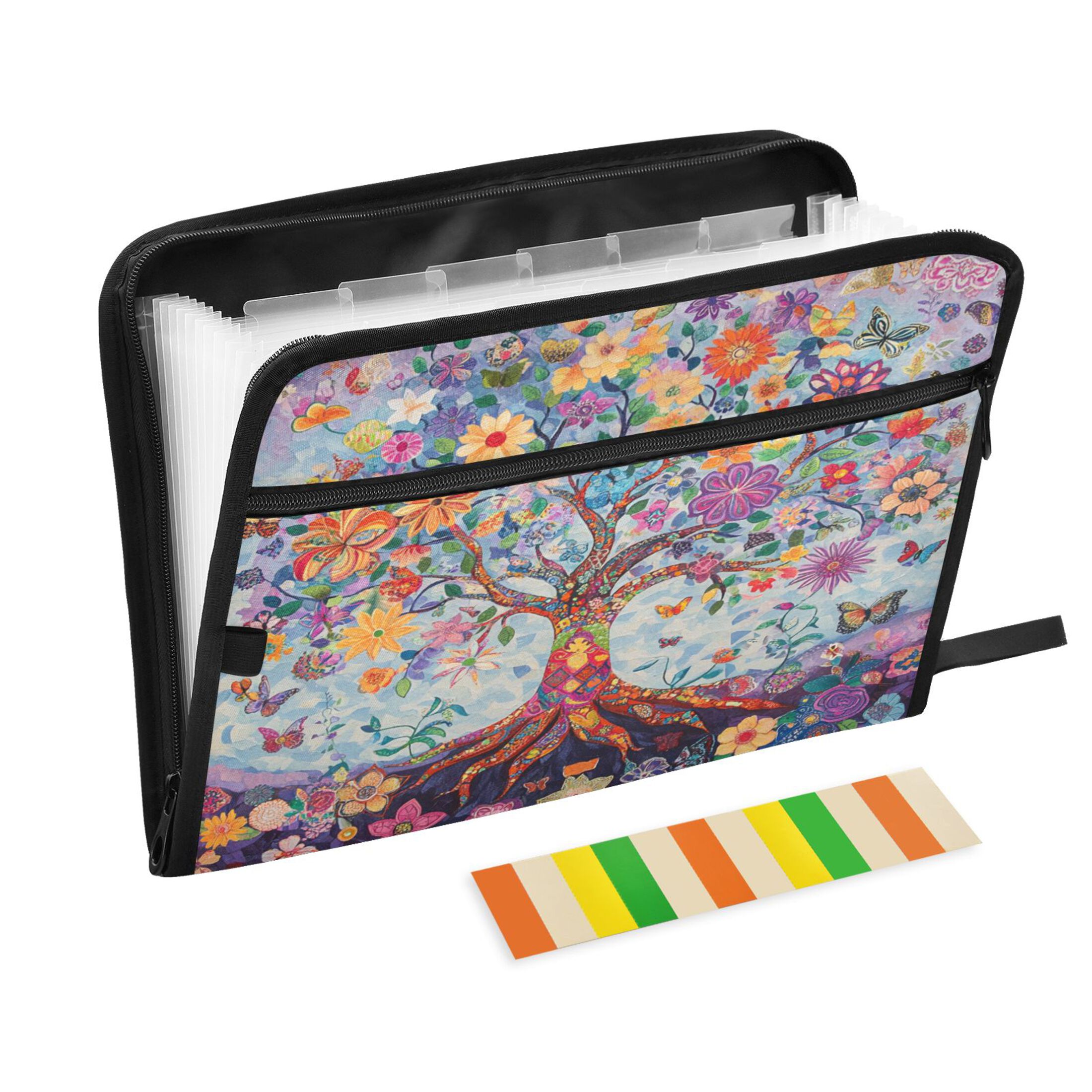 DIXRUYEE Organ Folders Expanding Folder with Color Label 13 Pocket ...