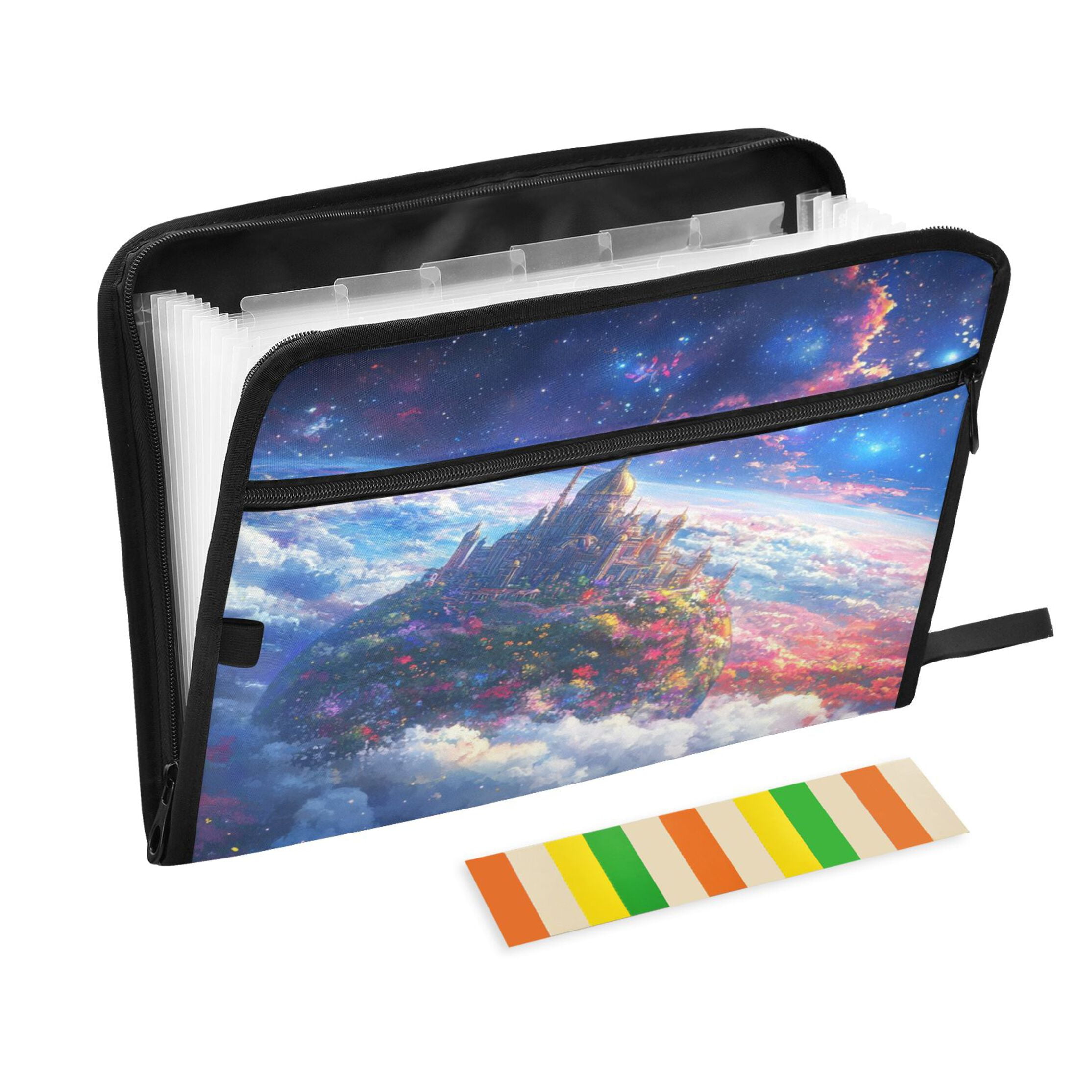 DIXRUYEE Organ Folders Expanding Folder with Color Label 13 Pocket ...