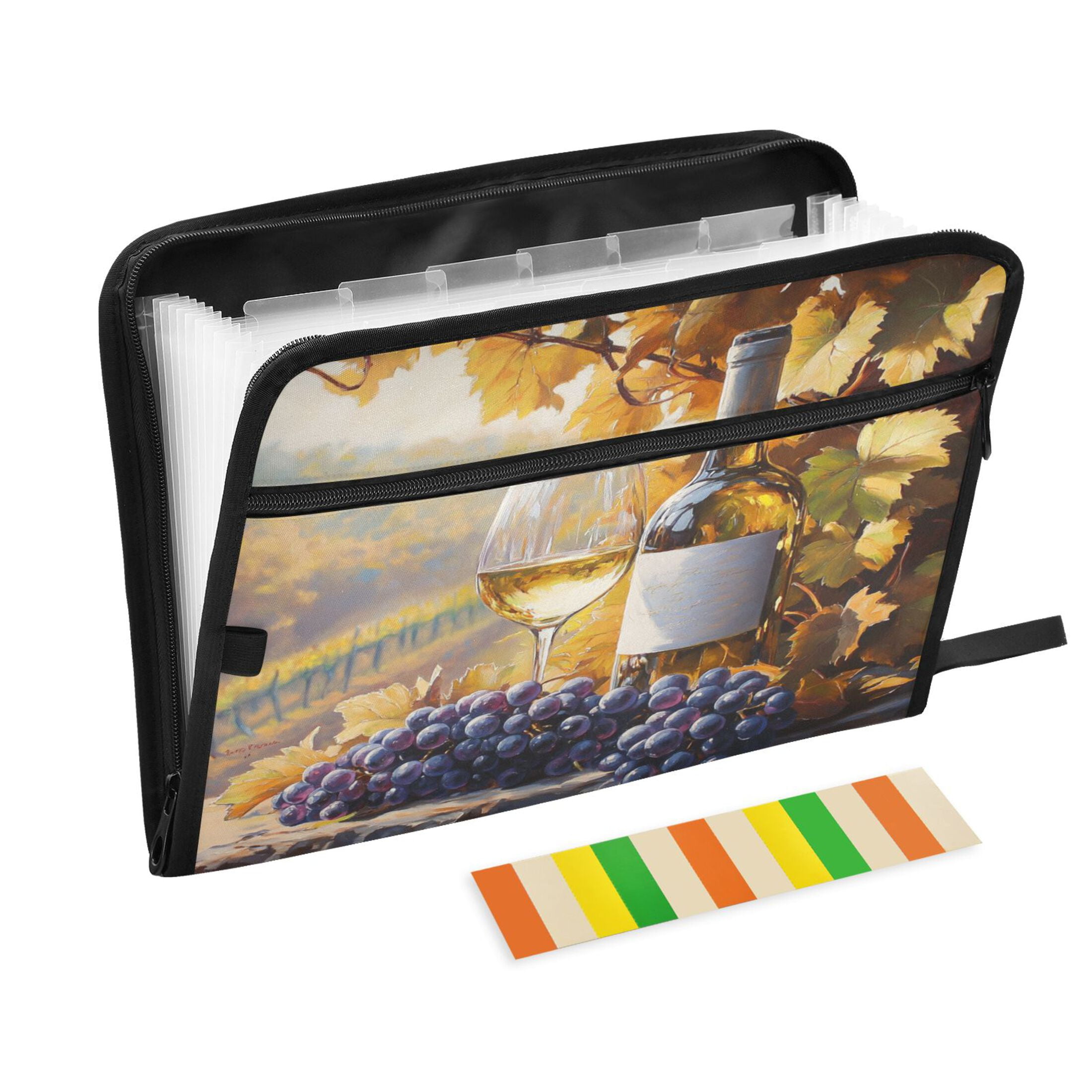 DIXRUYEE Organ Folders Expanding Folder with Color Label 13 Pocket ...