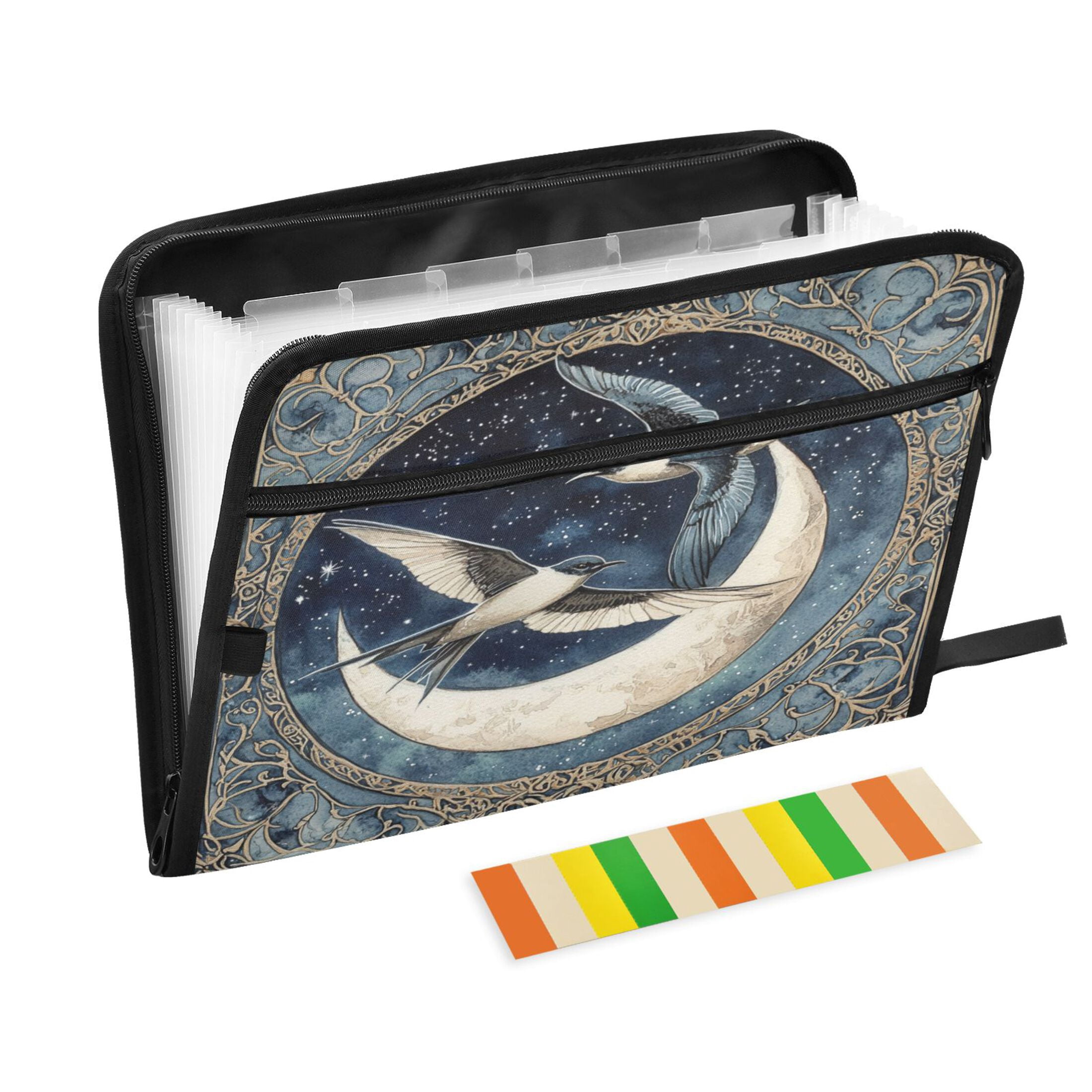 DIXRUYEE Organ Folders Expanding Folder with Color Label 13 Pocket ...