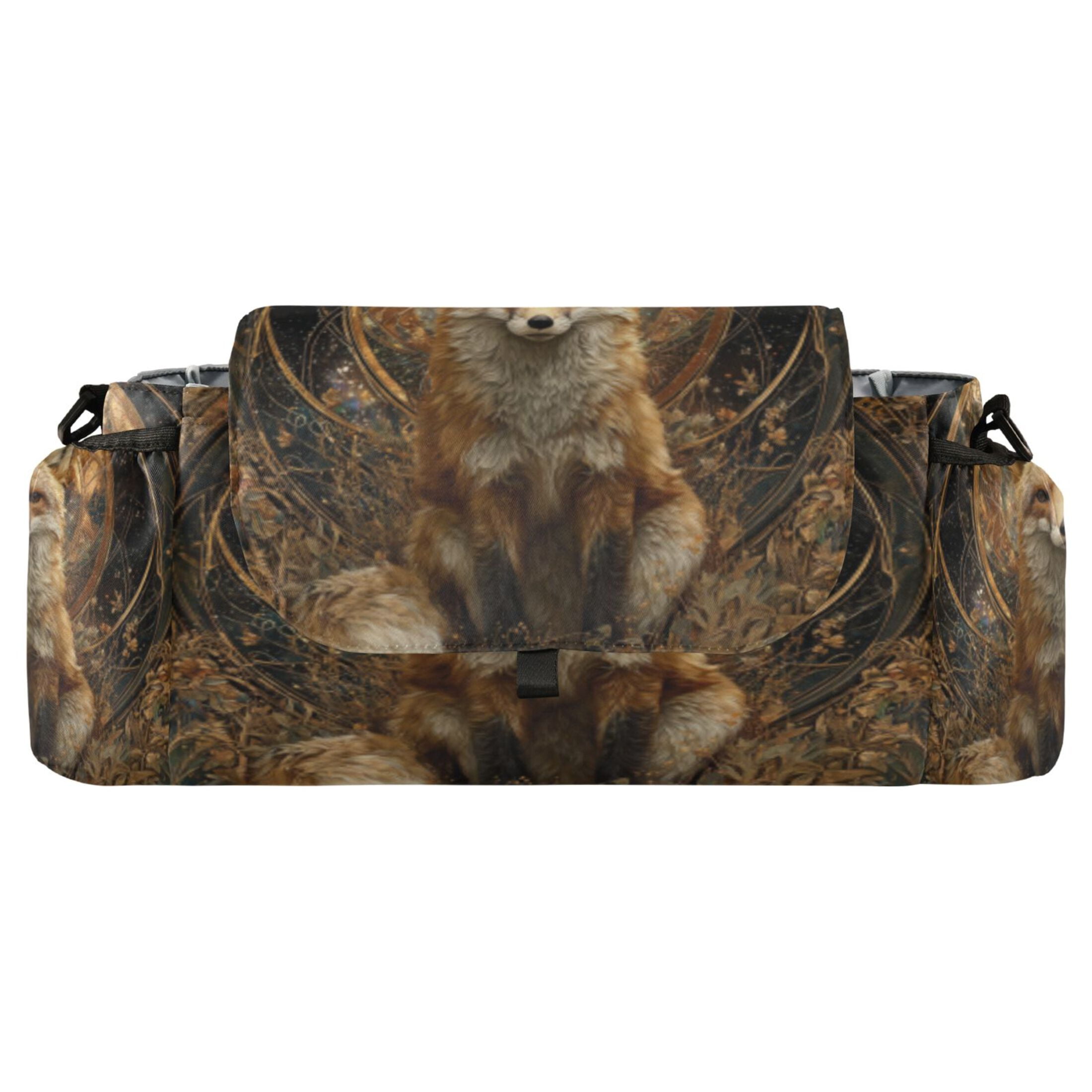 DIXRUYEE Stroller Organizer Arcane Fox Medallion Printed - Walmart.com