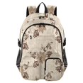 DIXRUYEE Vine Scroll Backpack for School 14”Laptop Compatible with ...
