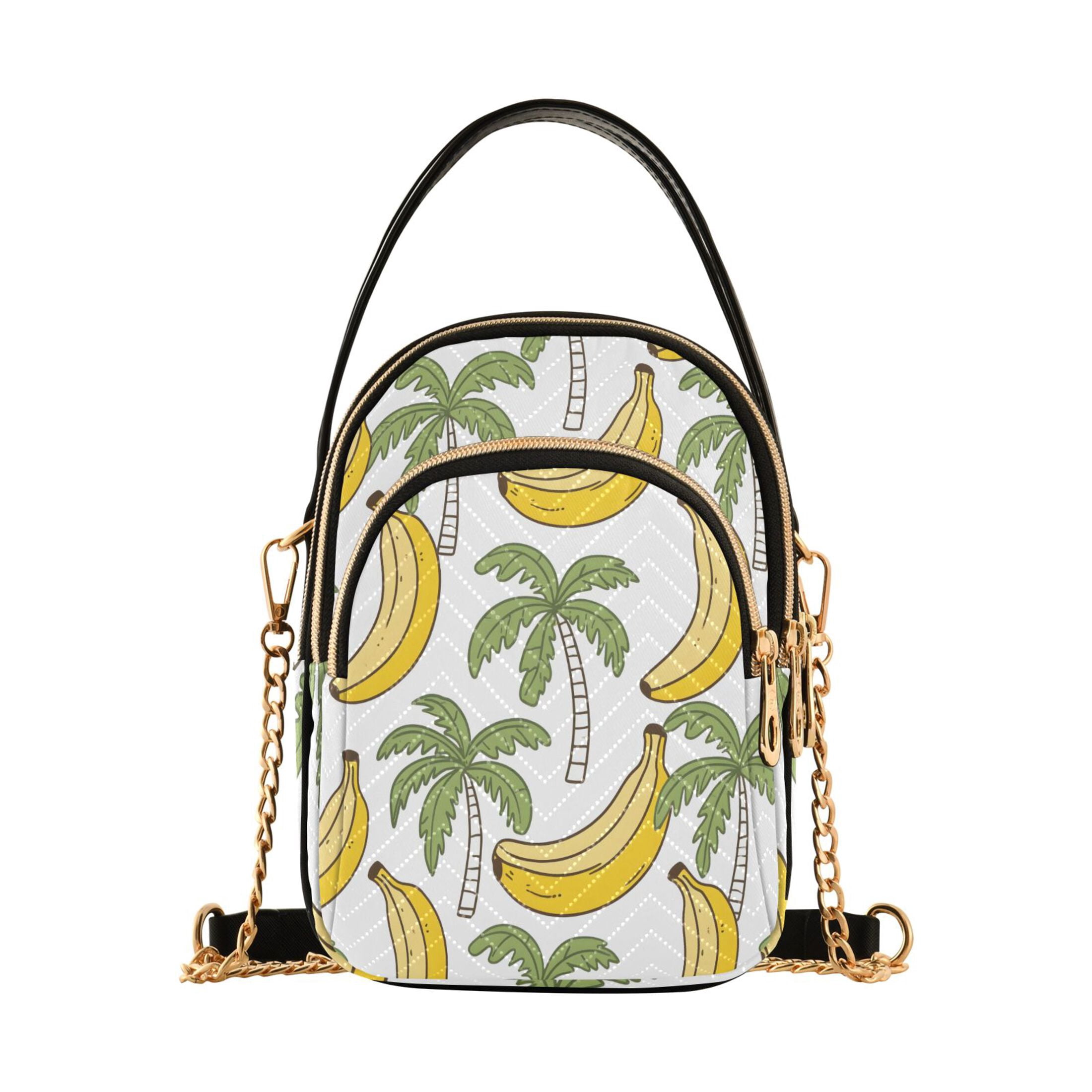 DIXRUYEE Womens Lime Mosaic Small Crossbody Phone Bag 3 Zipper Pocket ...