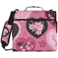 DIXRUYEE Zipper Binder File Keeper Documents Organized-Romantic Gothic ...