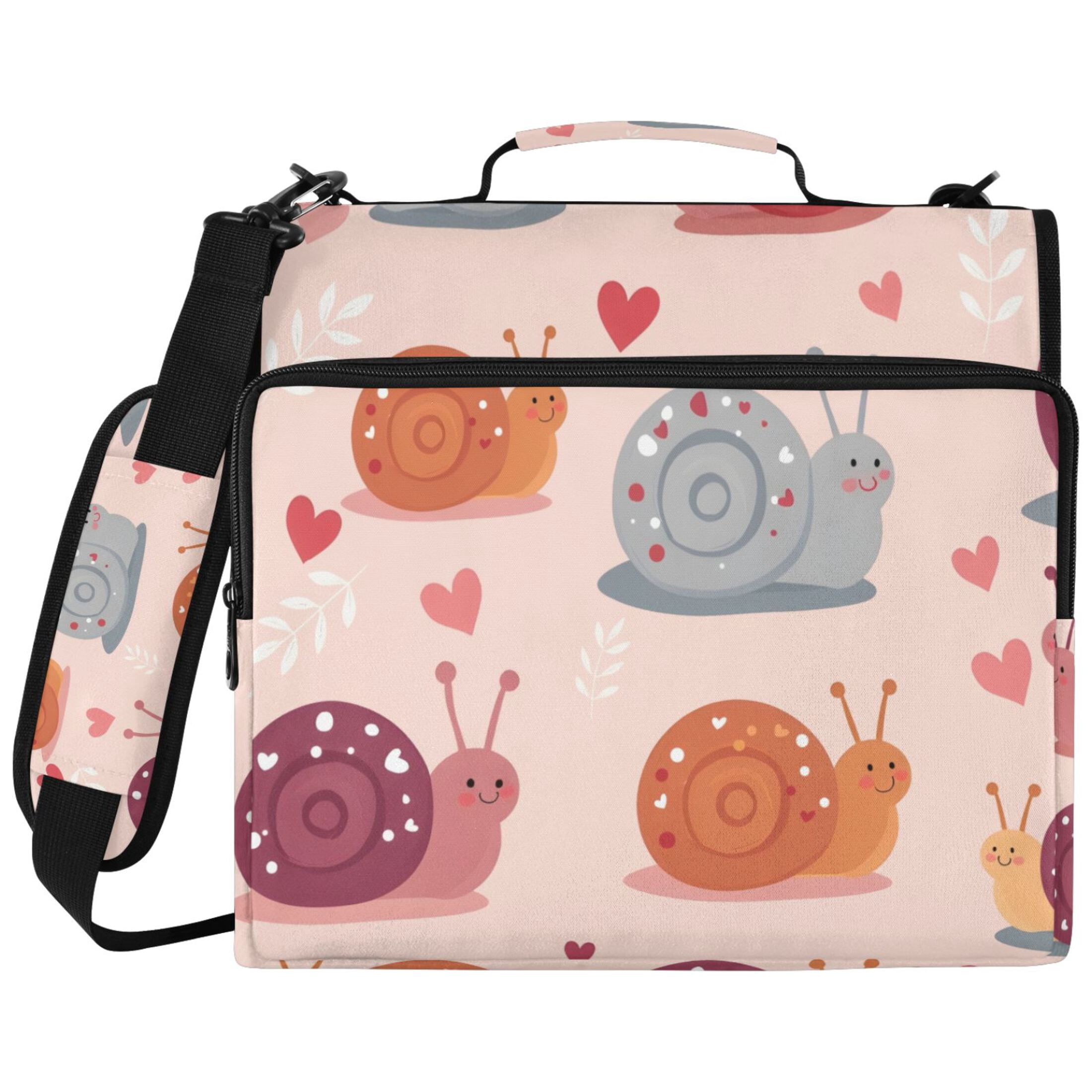 DIXRUYEE Zipper Binder File Keeper Documents Organized-Snail and ...