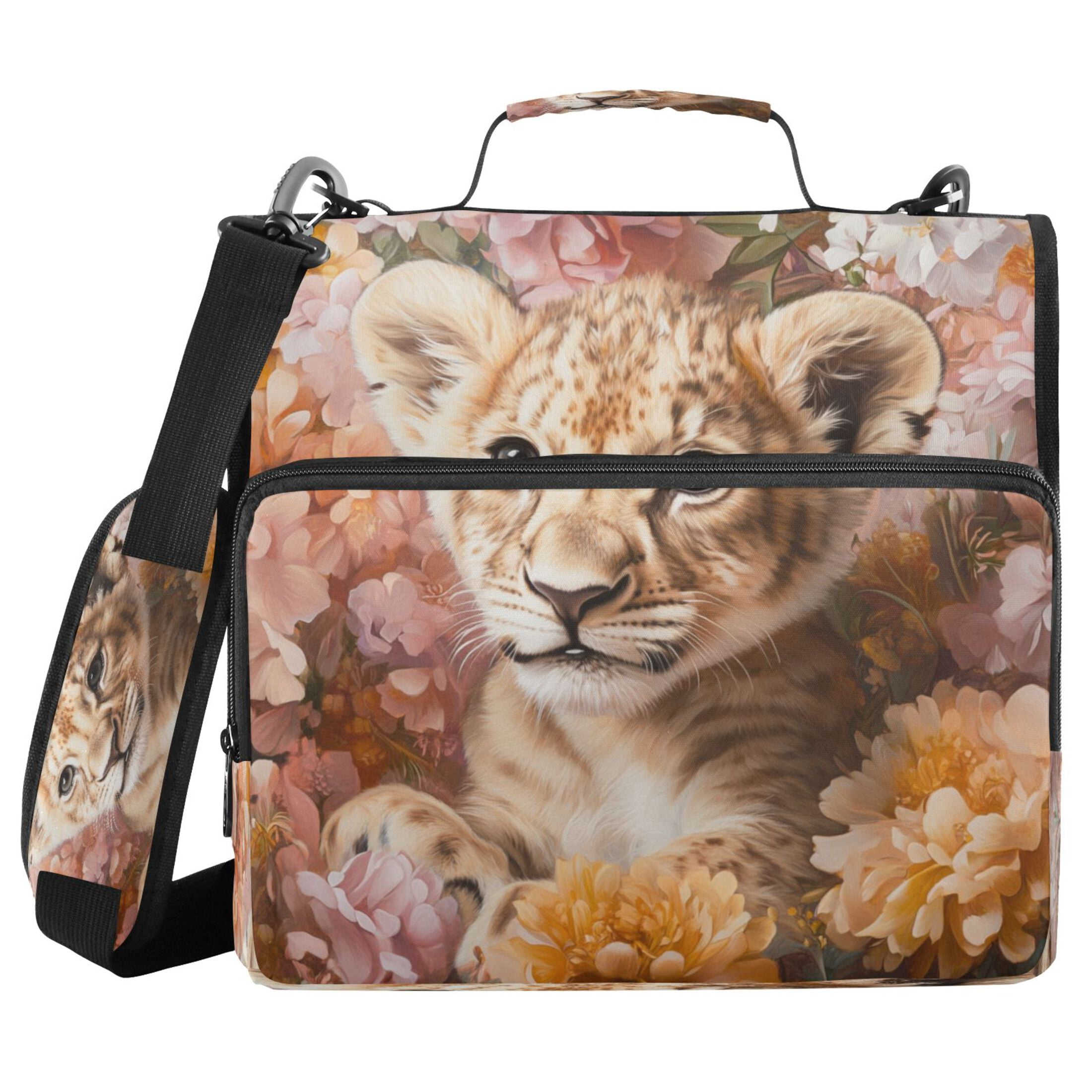 DIXRUYEE Zipper BinderTrapper of keeper Documents Organized Design Cub ...