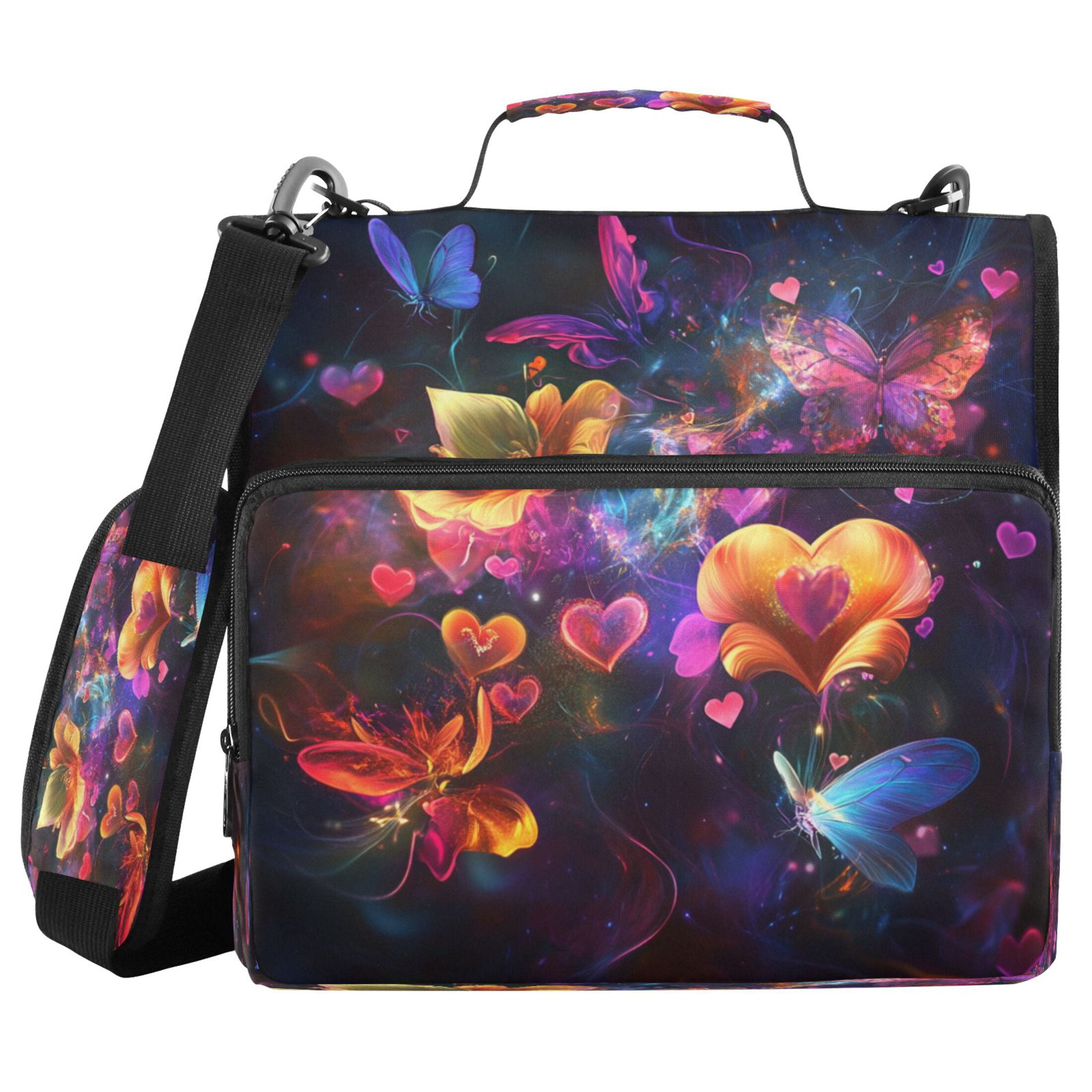 DIXRUYEE Zipper BinderTrapper of keeper Documents Organized Design ...