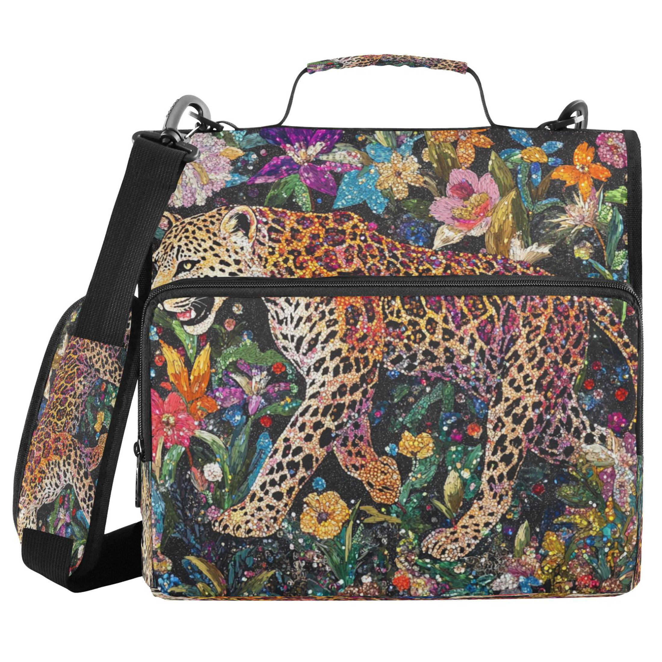 DIXRUYEE Zipper BinderTrapper of keeper Documents Organized Design ...