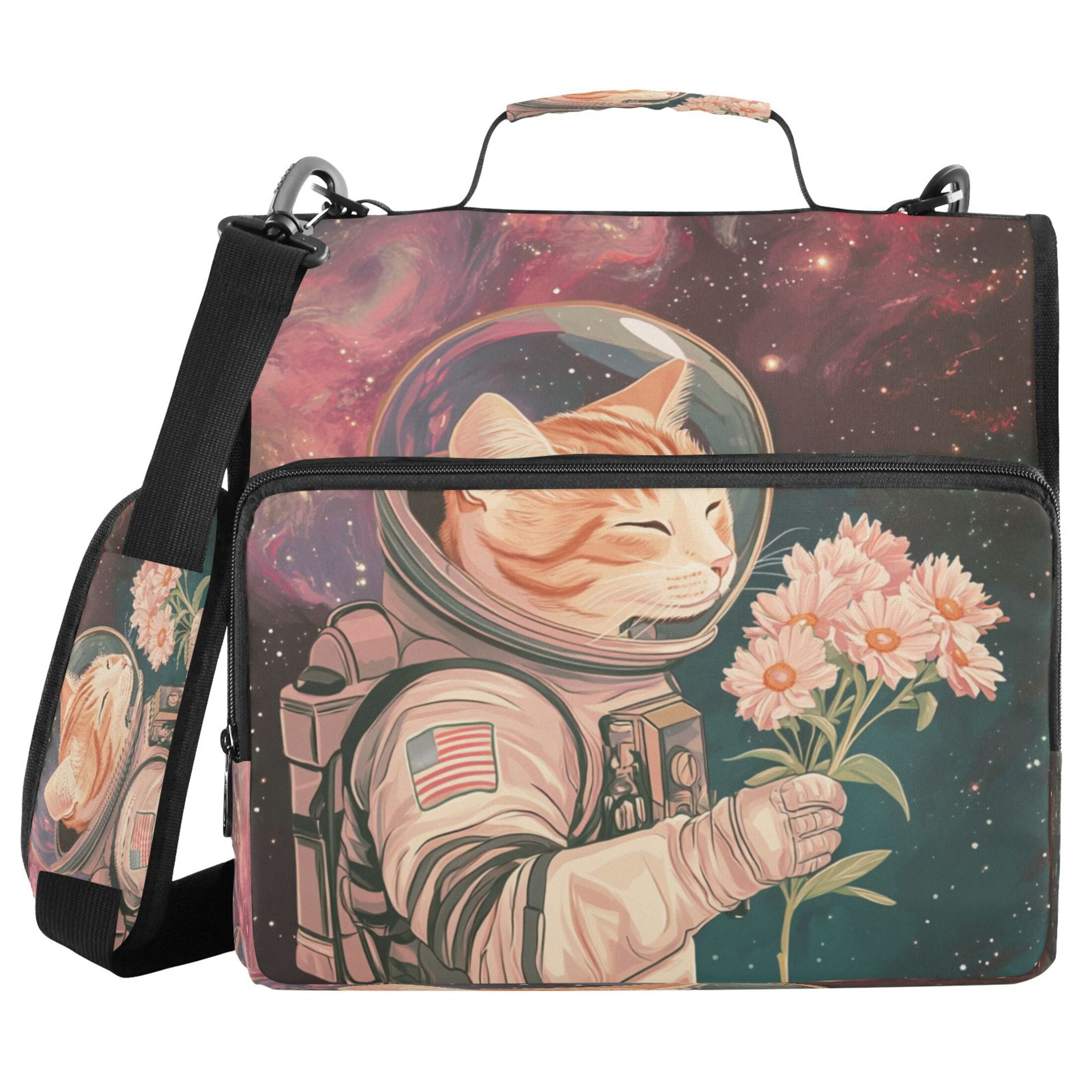 DIXRUYEE Zipper BinderTrapper of keeper Documents Organized Design ...