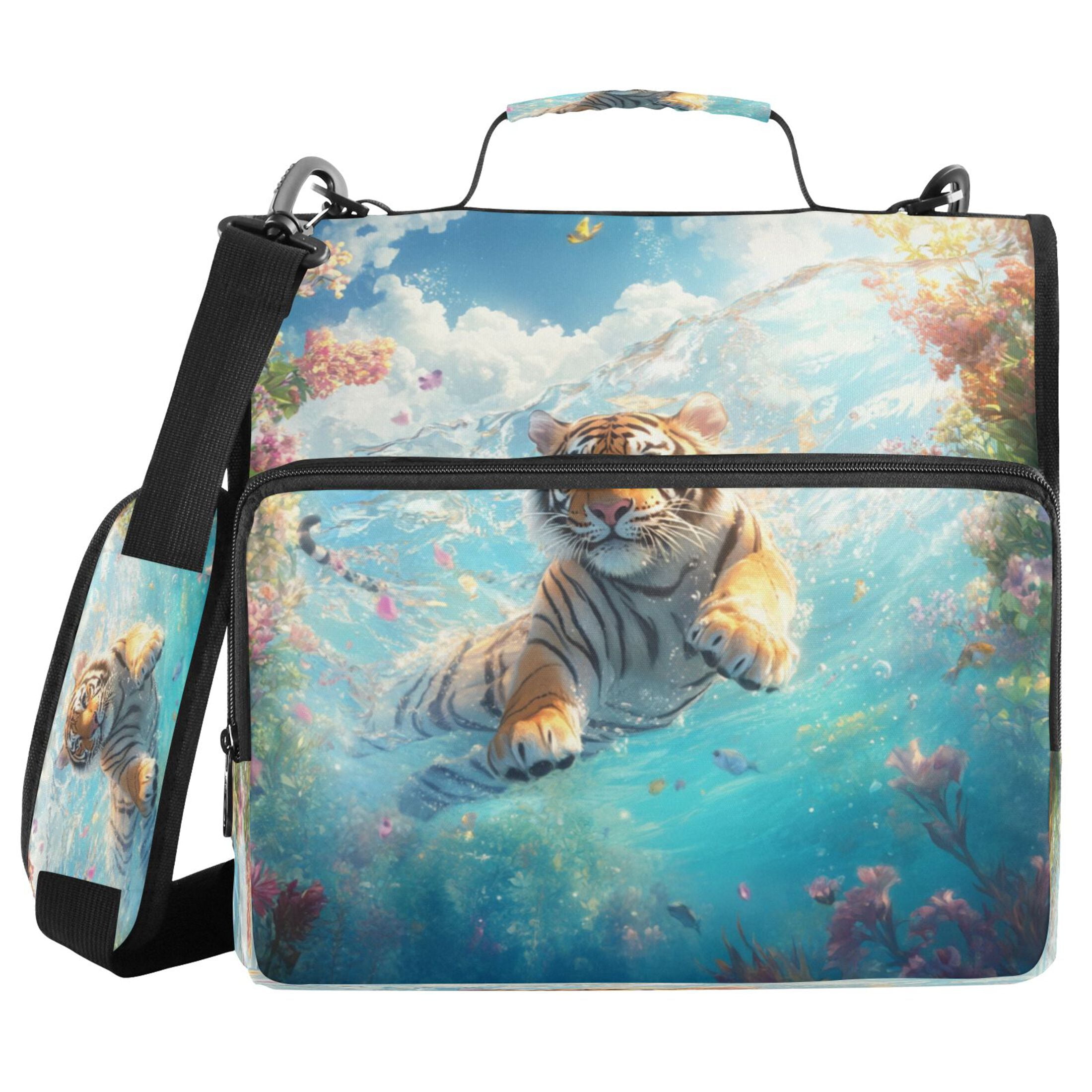 DIXRUYEE Zipper BinderTrapper of keeper Documents Organized Design ...