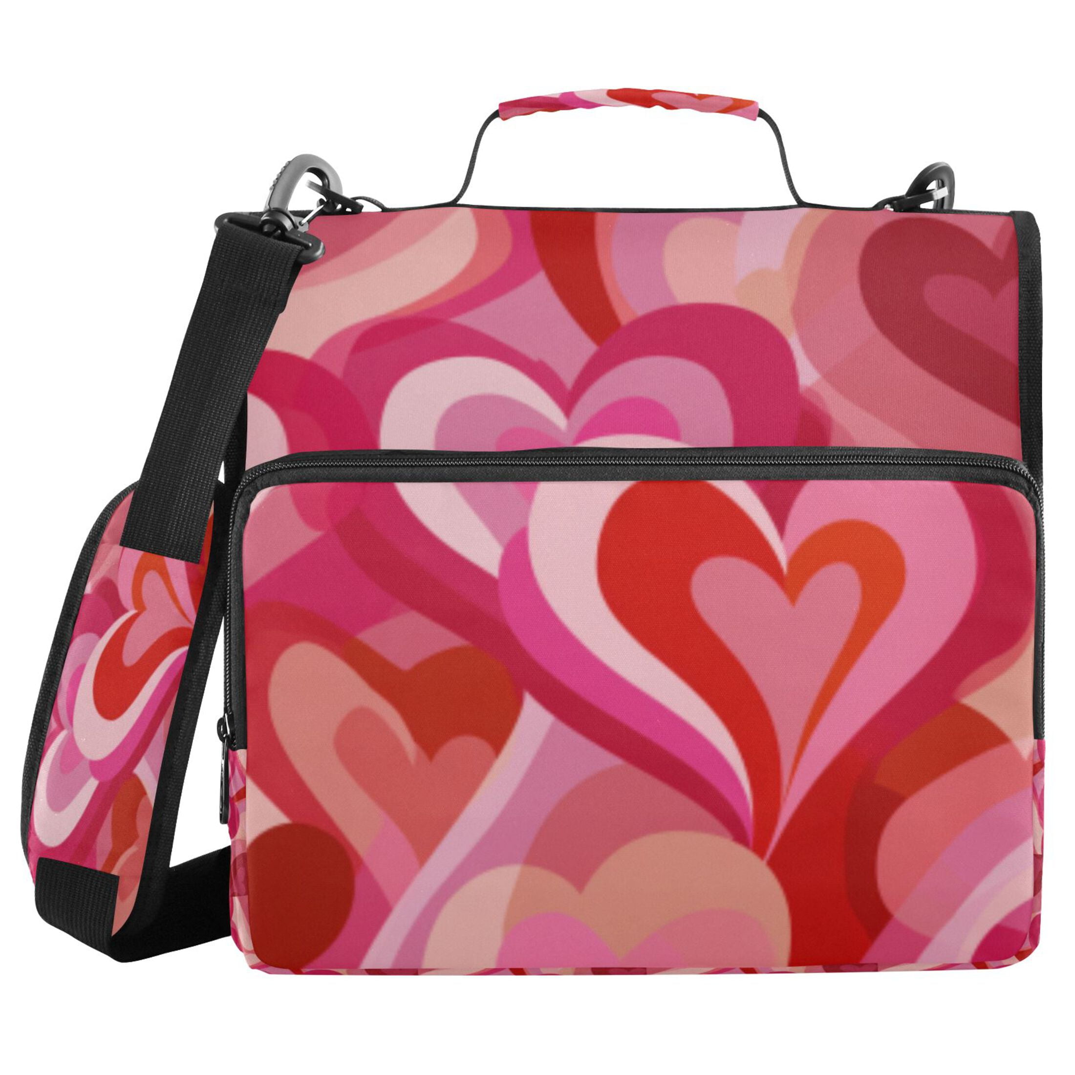 DIXRUYEE Zipper Binder trapper keeper Documents Organized Romantic ...