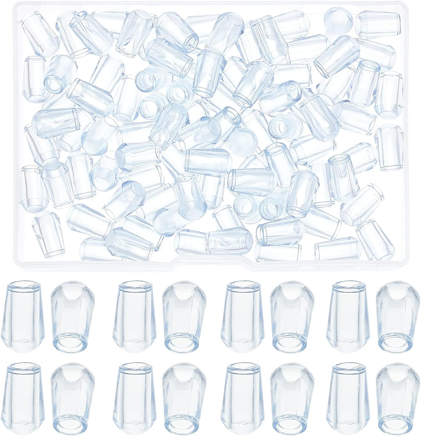 DIY 1 Box 90Pcs Kitchen Sink Rack Feet Sink Rack for Bottom of Sink ...