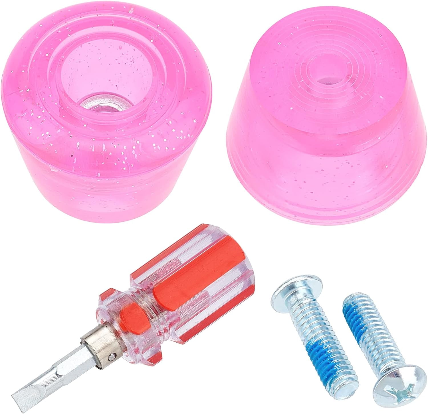 DIY 1 Pair 5/16" (8mm) Skate Toe Stoppers Roller Skate Stops Toe Plug 82A Roller Quad Skate Toe ...