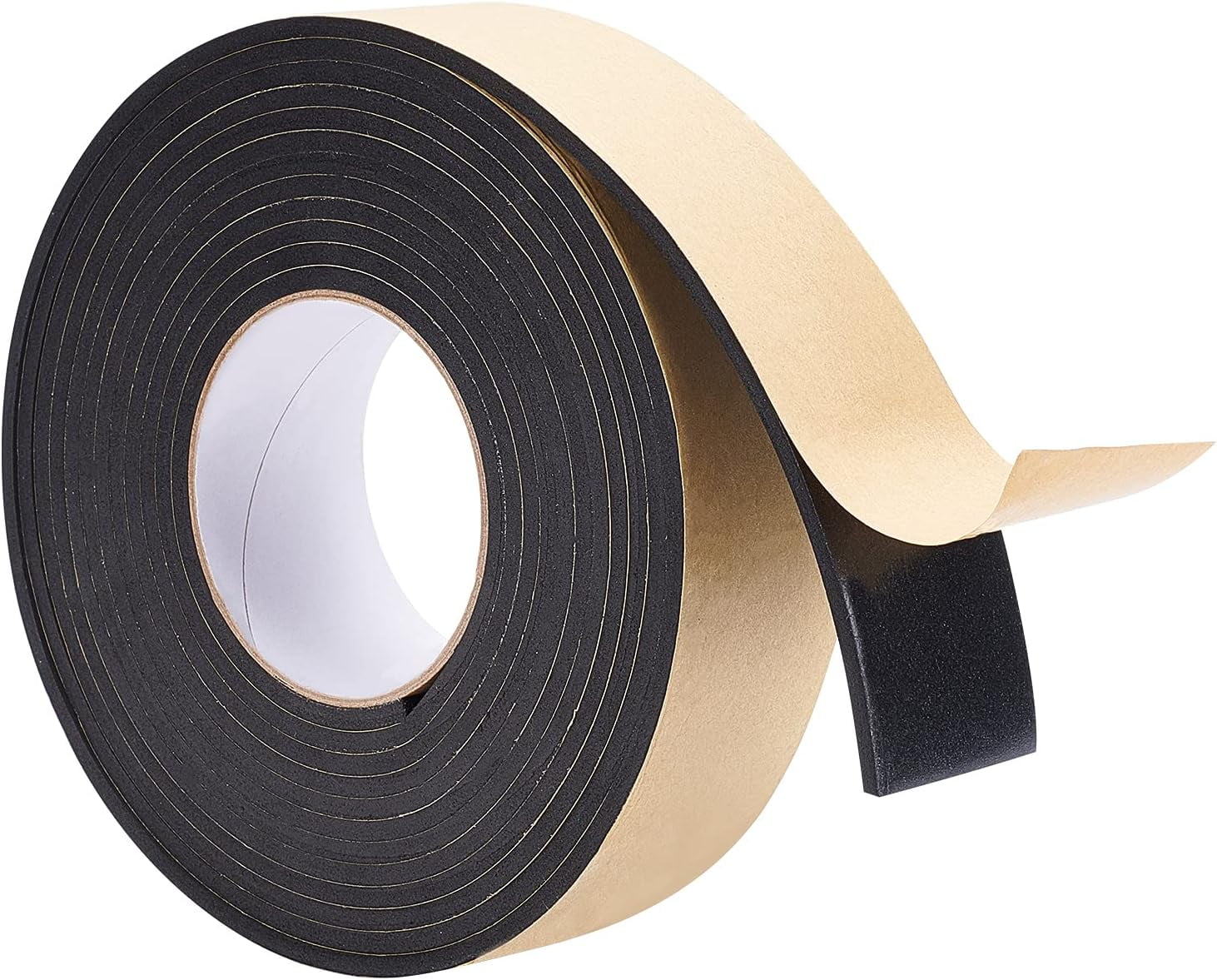DIY 1 Rolls Total 32.8 Feet Wide Size Window Foam Strip 1.97Inch Width ...